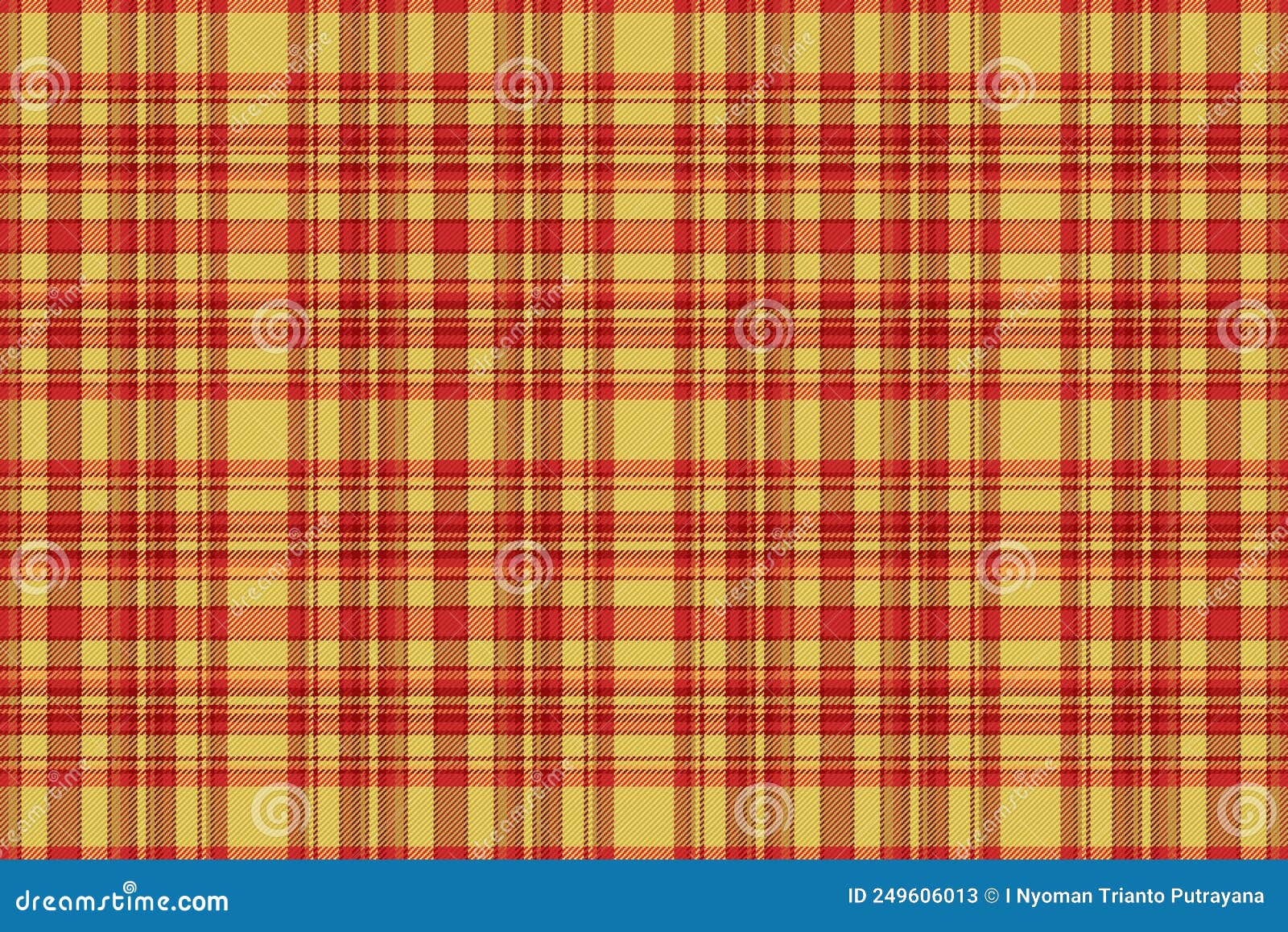 Tartan Plaid Pattern with Texture and Warm Color. Stock Vector ...