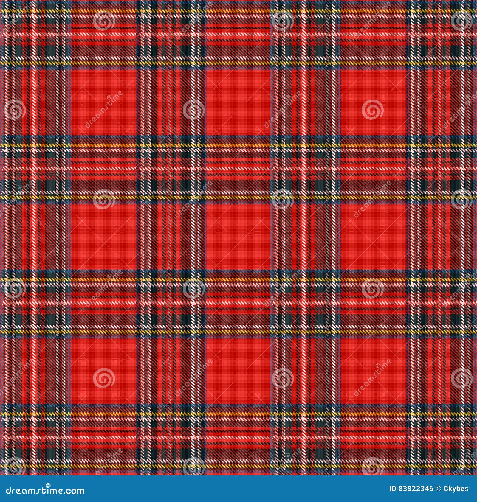 Tartan Plaid. Pattern Scottish Cage Cartoon Vector | CartoonDealer.com ...