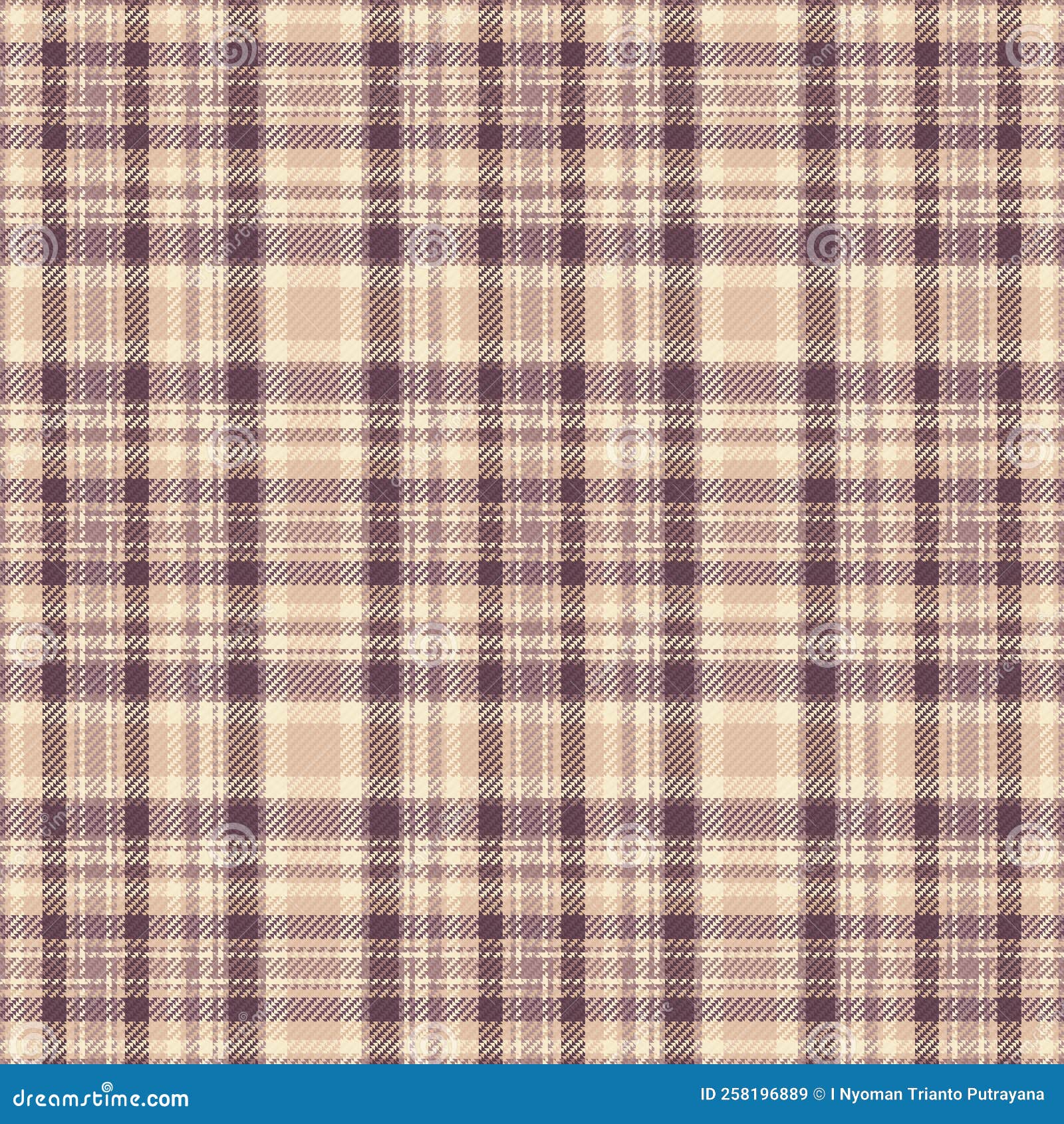 Tartan or Plaid Vintage Color Pattern. Stock Vector - Illustration of ...