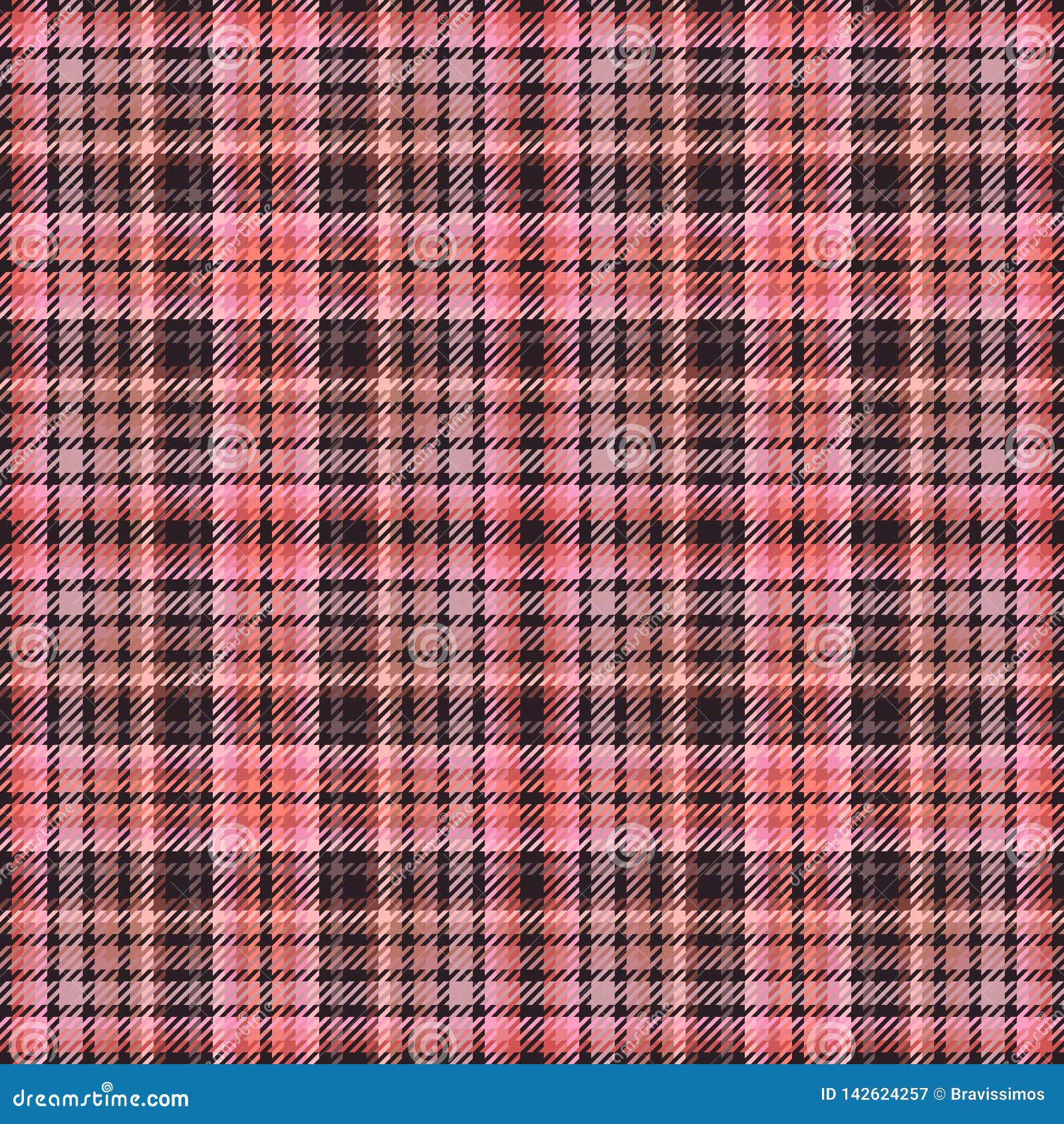 Tartan Scottish Fabric or Plaid Pattern. Seamless Texture Stock ...