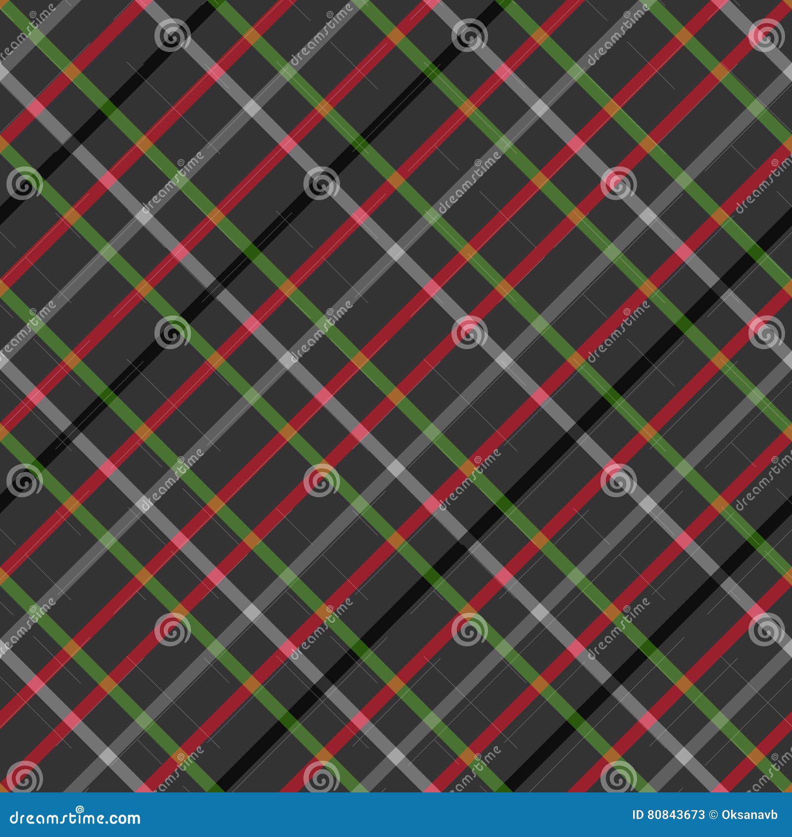 Checkered Diagonal Fabric Texture Seamless Pattern Vector Illustration ...