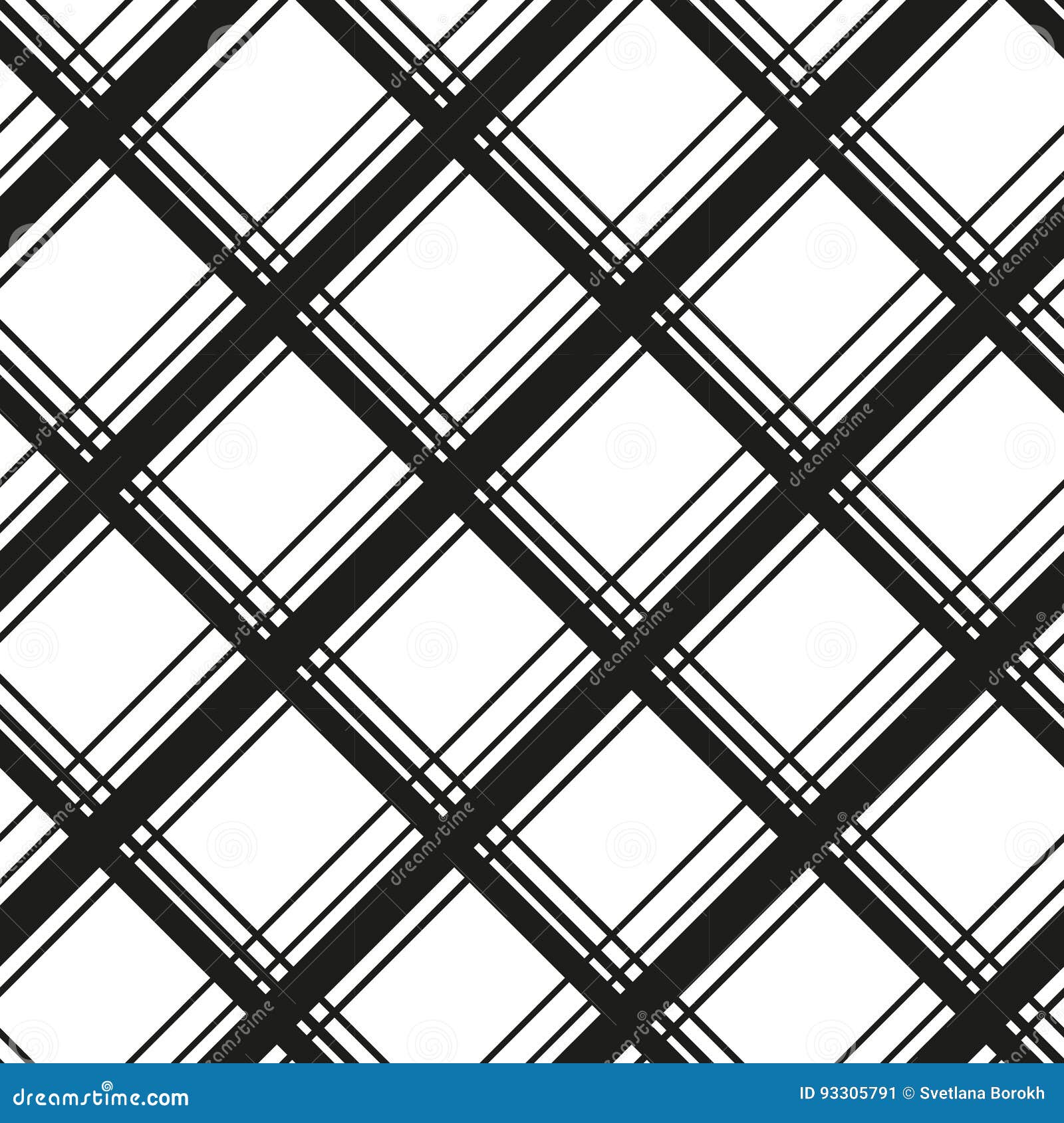 Tartan Seamless Pattern. Cage Endless Background. Square, Rhombus ...