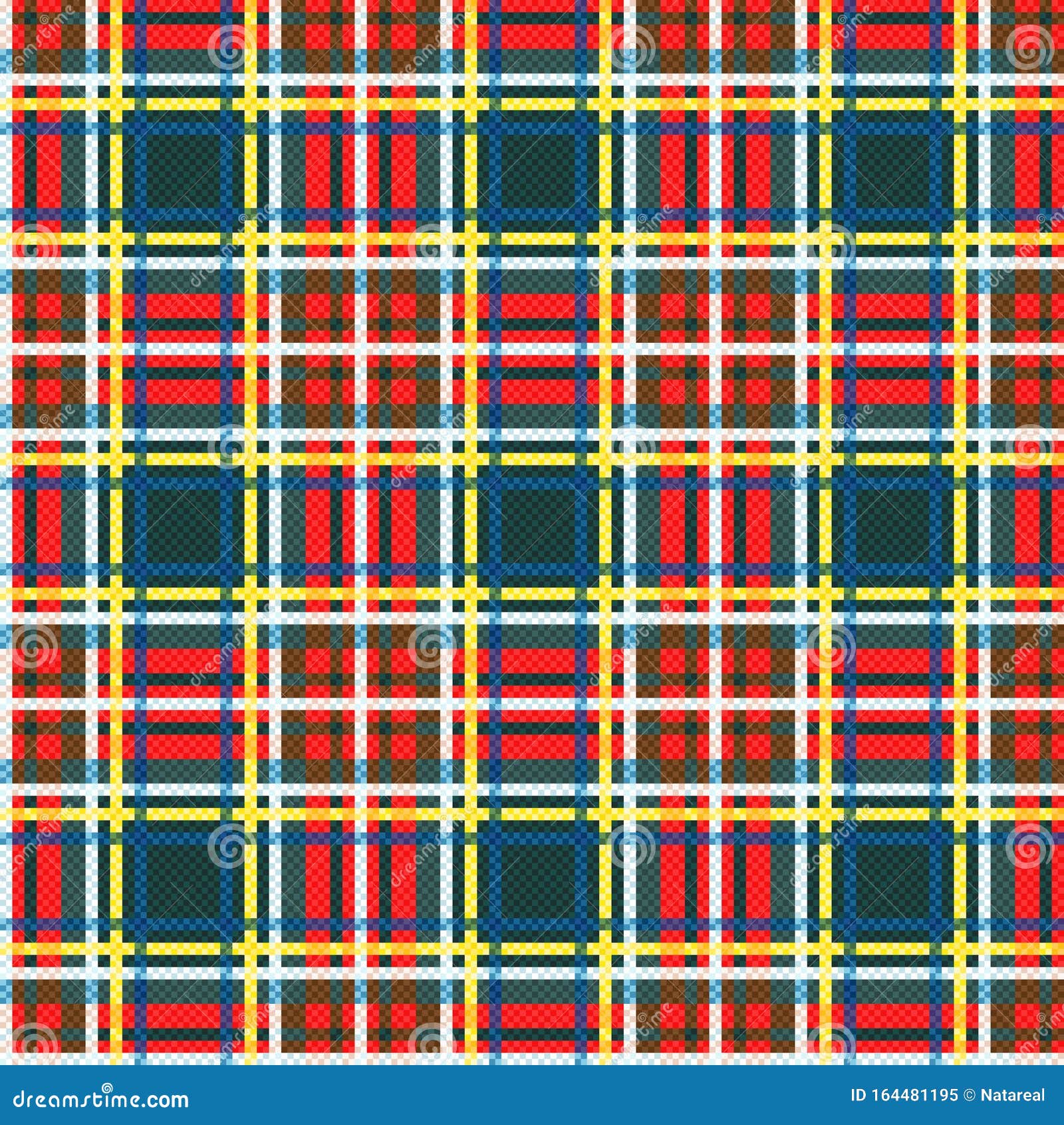 Tartan seamless texture stock vector. Illustration of holiday - 164481195