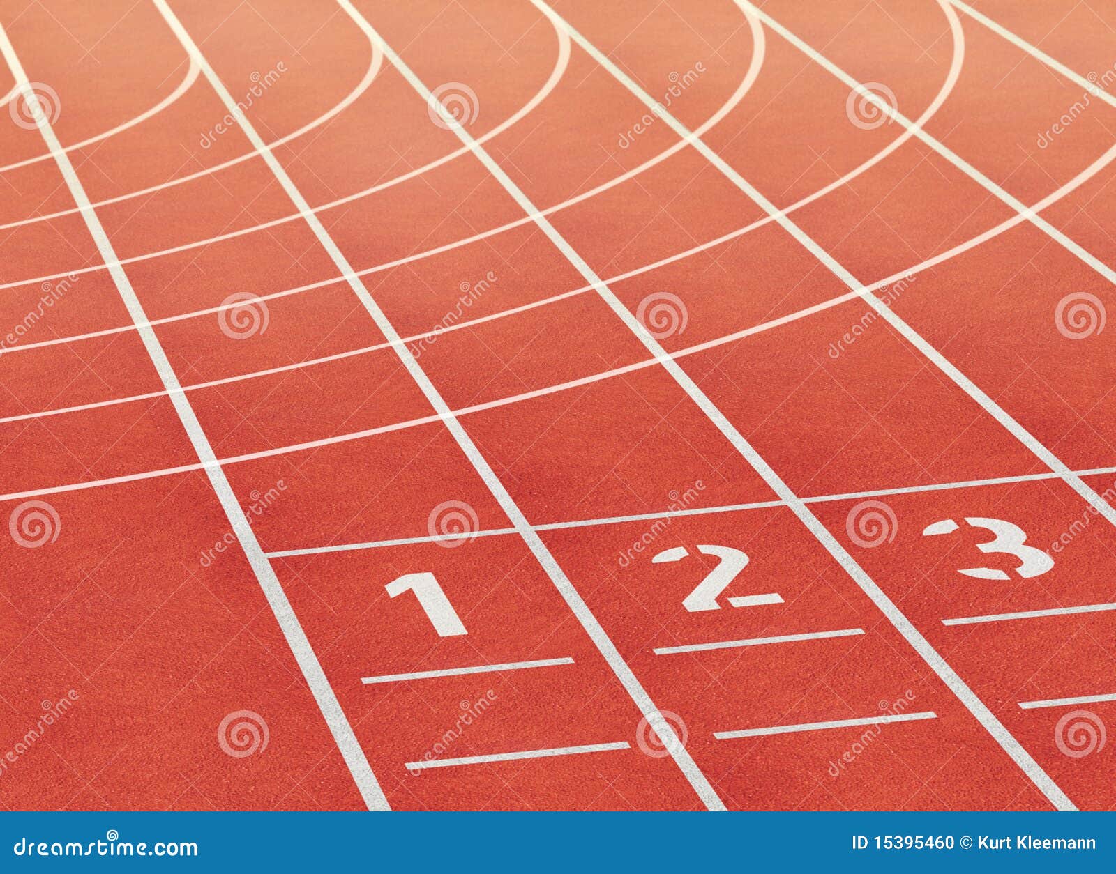 Tartan track stock illustration. Illustration of athletics - 15395460
