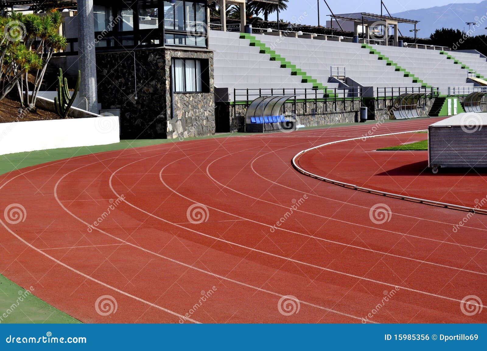 Tartan track stock photo. Image of running, tartan, tennis - 15985356