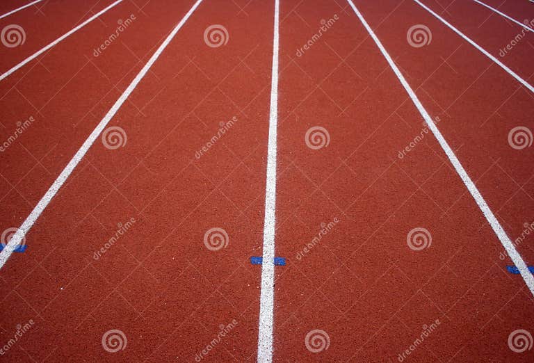 Tartan tracks stock image. Image of racetrack, athletic - 22919233