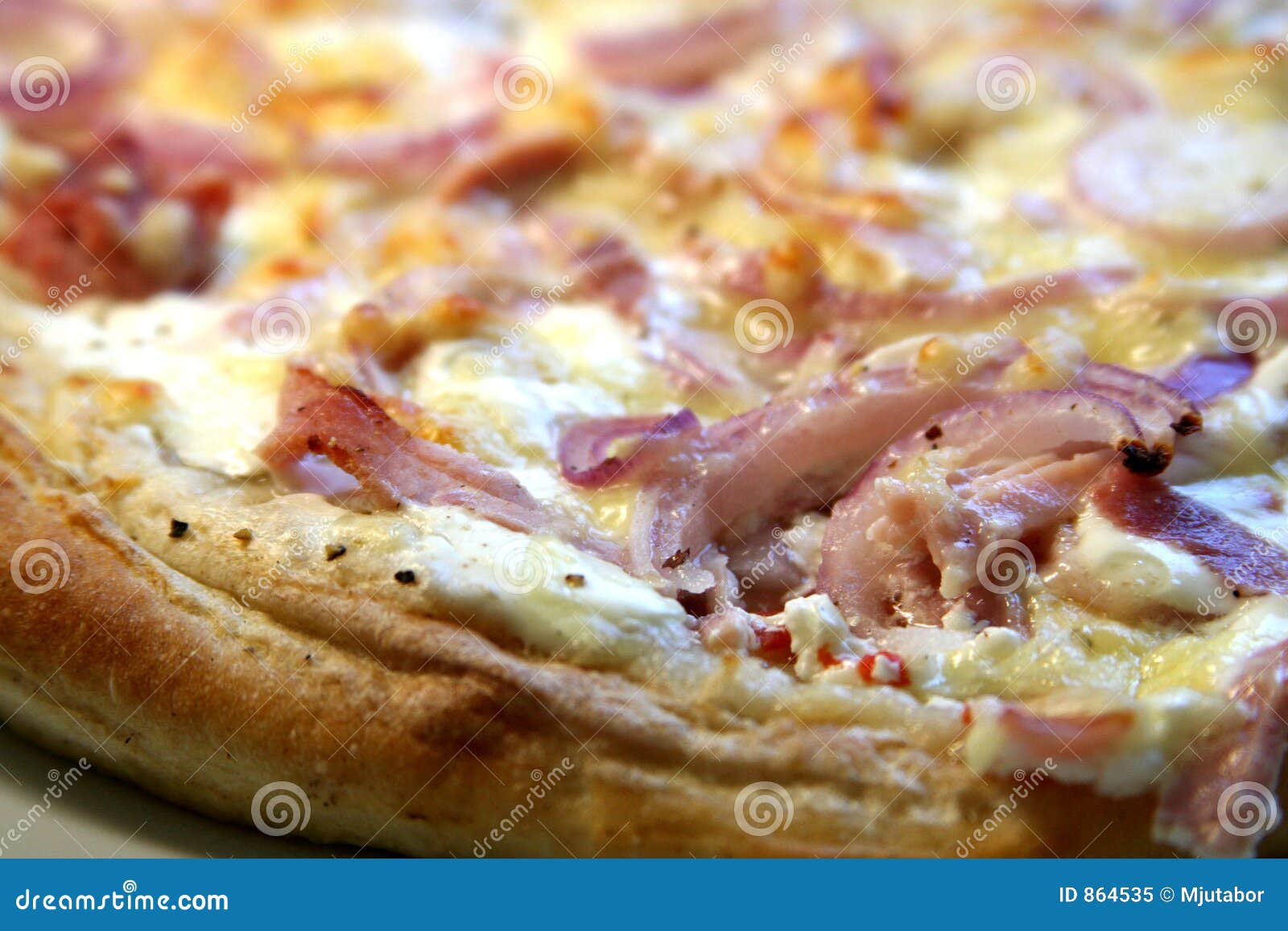 Tarte flambee close-up stock image. Image of french, alsace - 864535