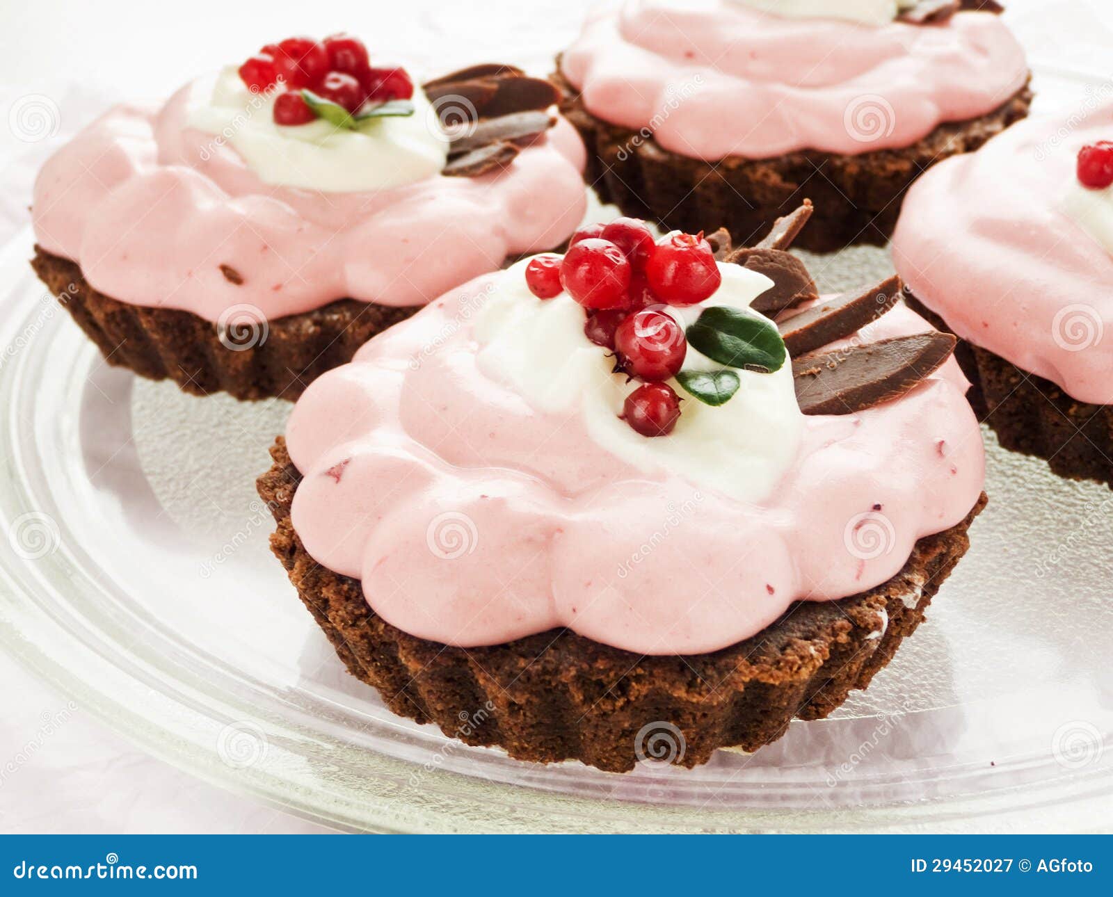 Tartlets stock image. Image of tartlet, cowberry, fresh - 29452027