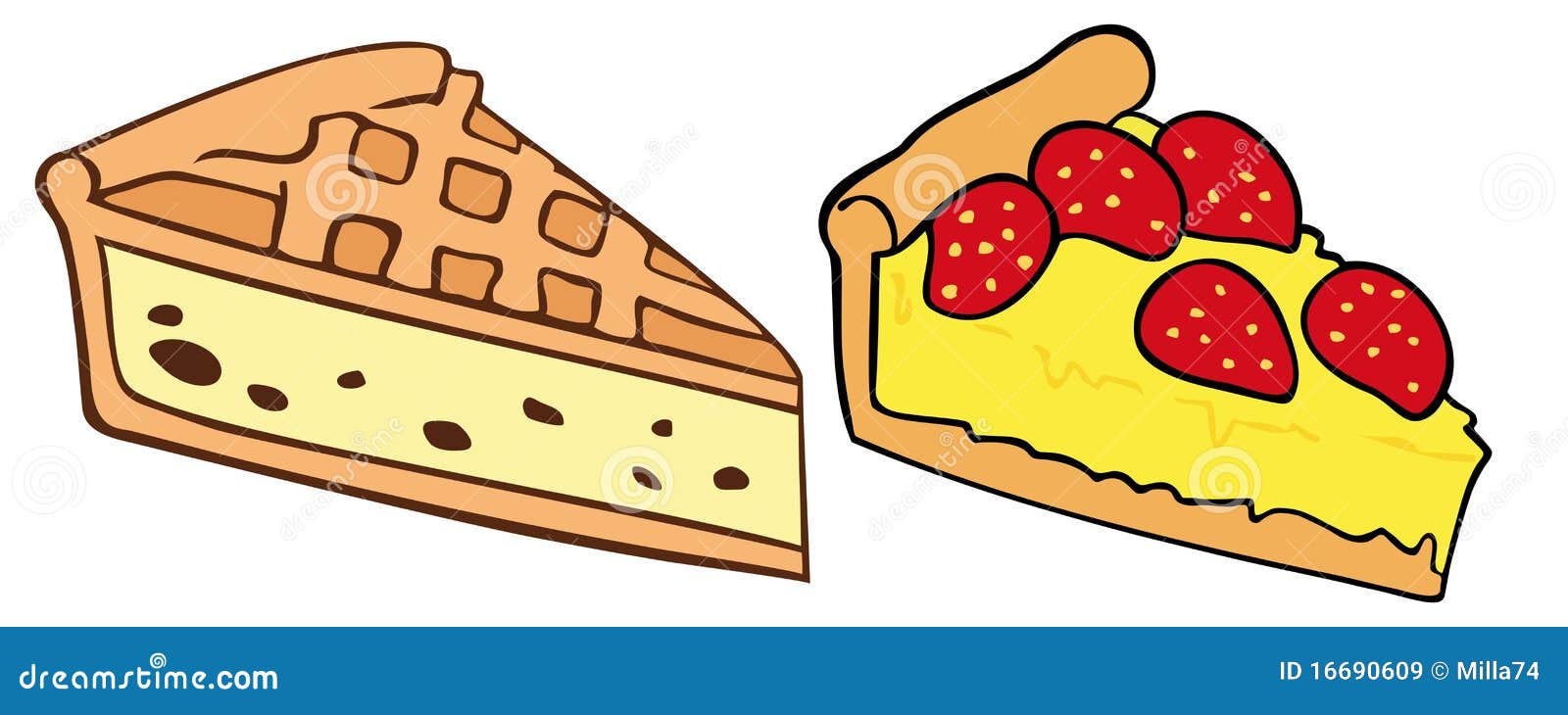 Pastiera Clipart And Illustrations