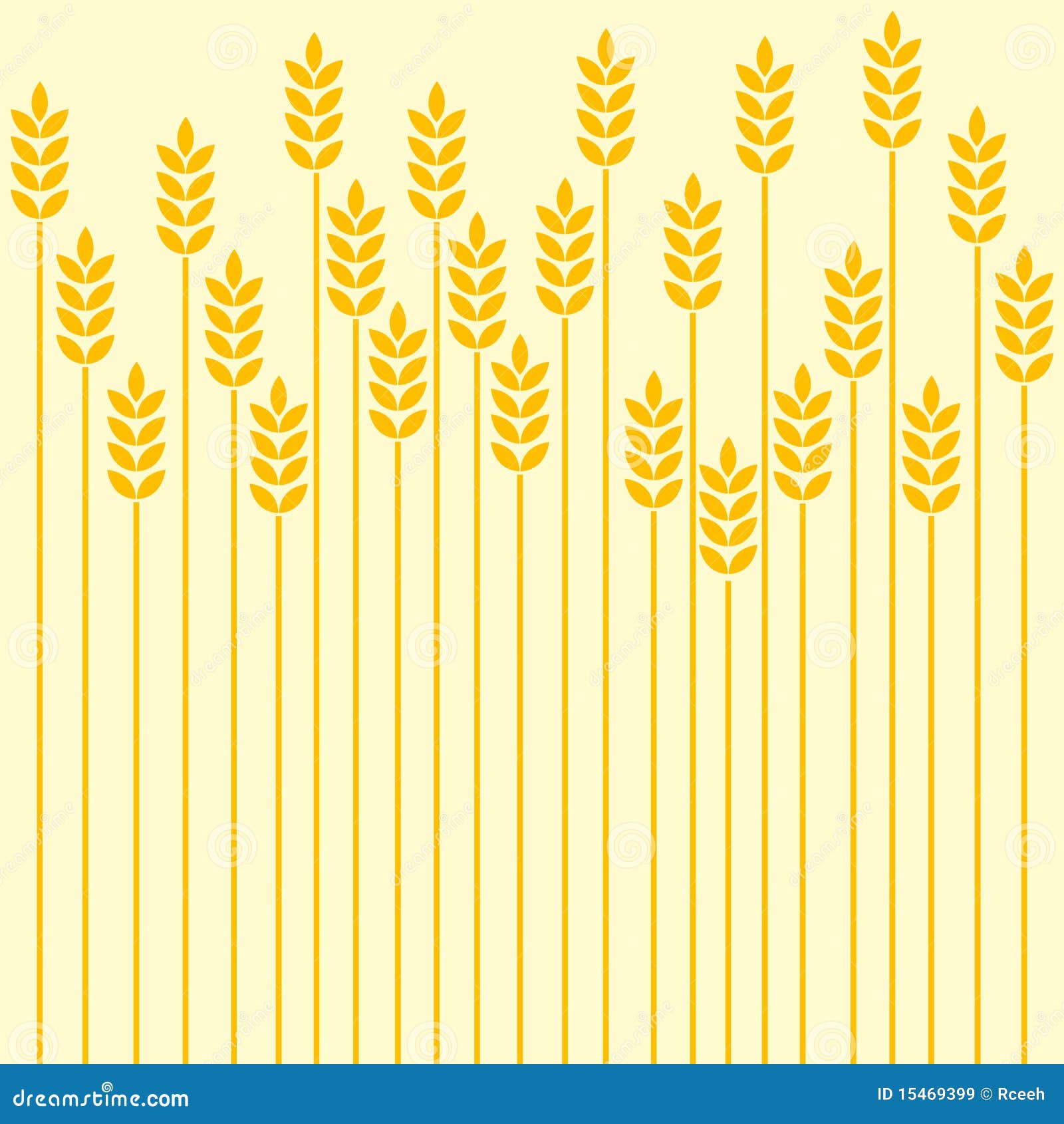 Tarwe vector illustratie. Illustration of najaar, tekening - 15469399