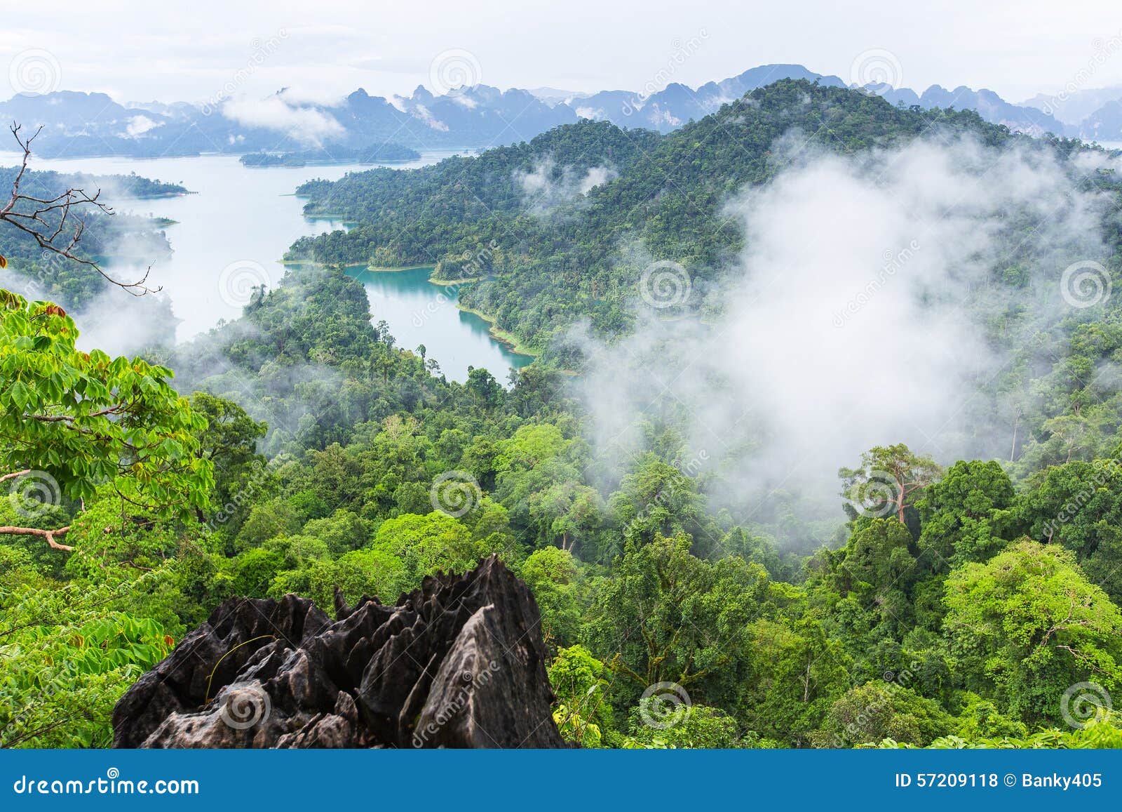 Tarzan View Point stock photo. Image of anchored, lake - 57209118