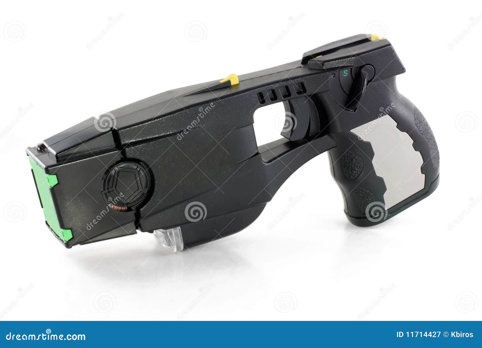 Taser gun stock image. Image of prong, weapon, powered - 11714427