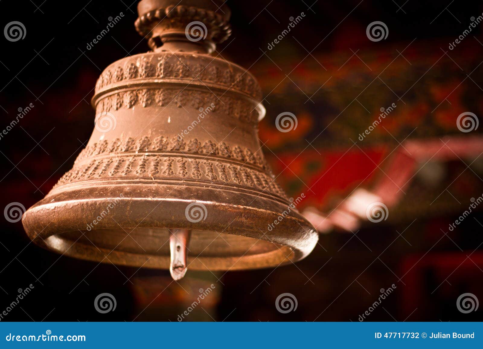 Tashilompu Monastery Bell Shigaste Tibet Stock Photo - Image of ...