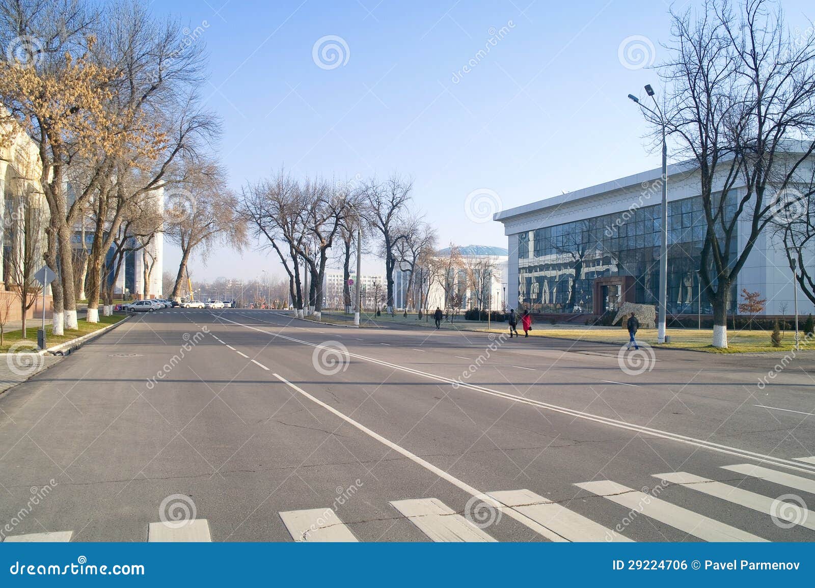 Tashkent, a city landscape stock photo. Image of wide - 29224706