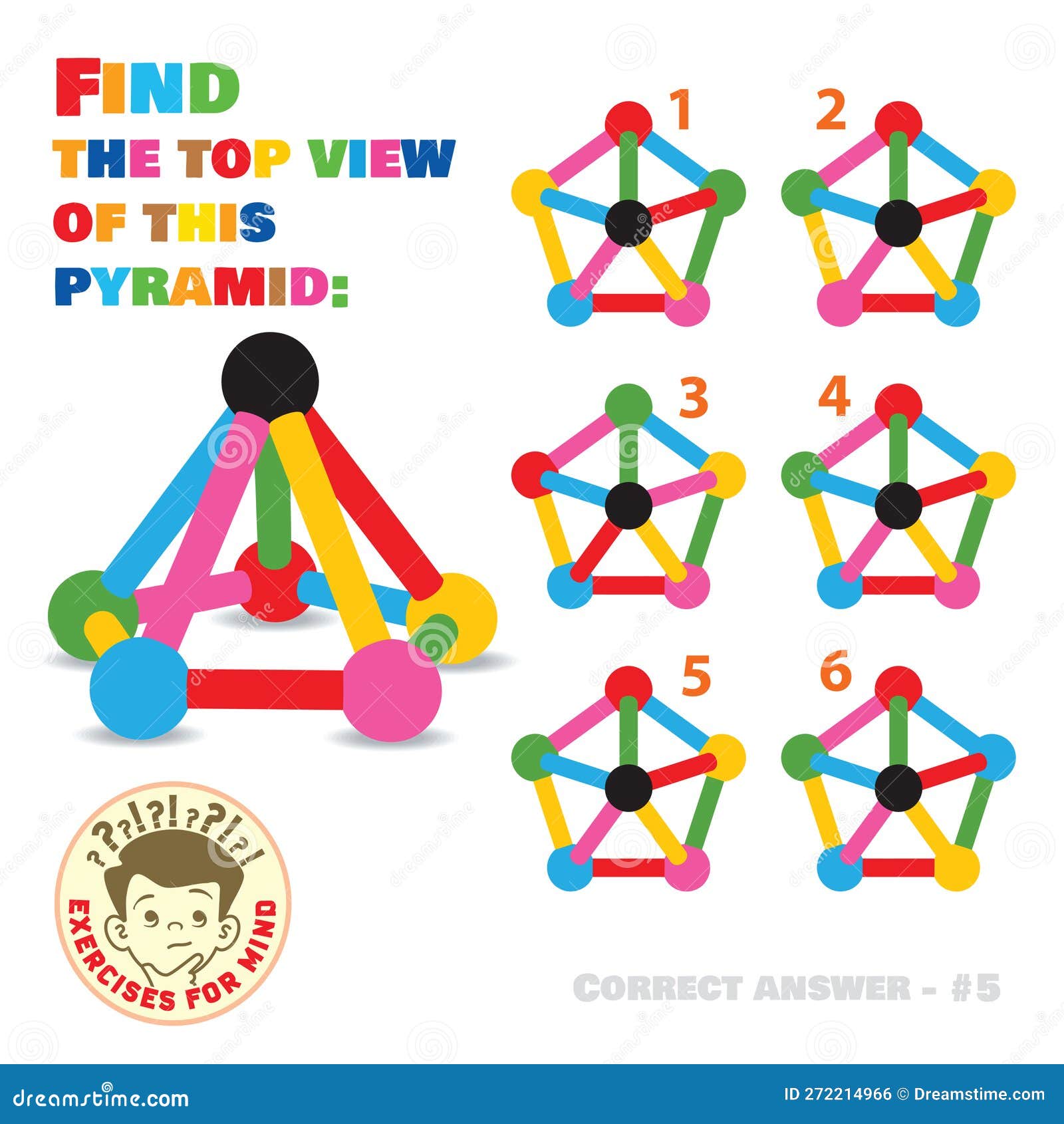 Task for Attentiveness stock vector. Illustration of count - 272214966