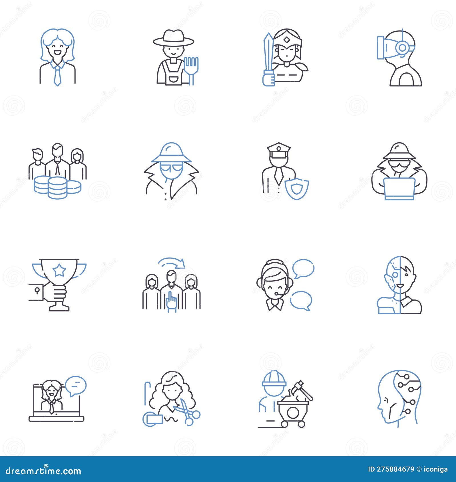 Task and Authority Line Icons Collection. Management, Delegation, Power ... Task and Authority Line Icons Collection. Management, Delegation, Power ...