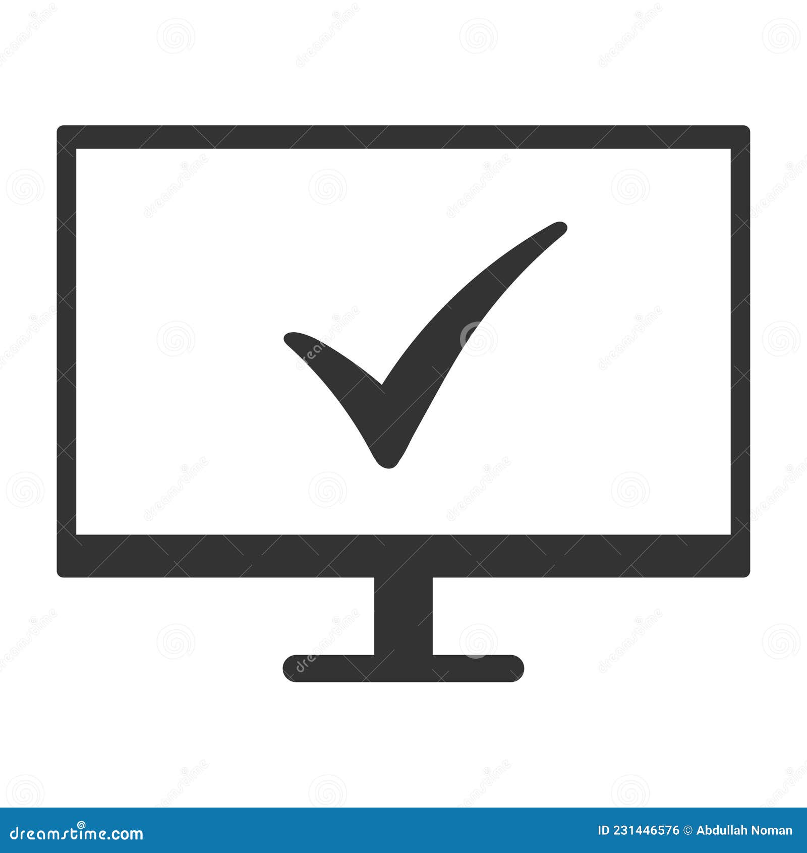 Task complete icon stock vector. Illustration of bubble - 231446576