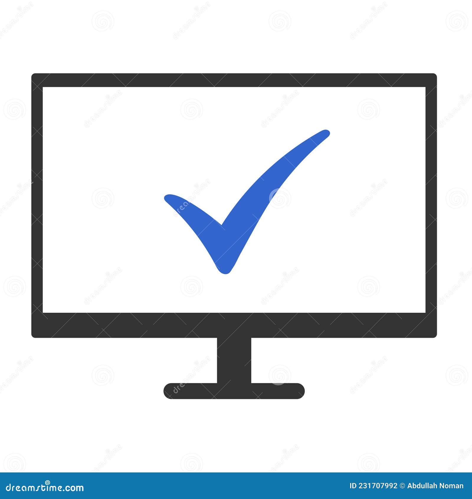 Task complete icon stock vector. Illustration of object - 231707992