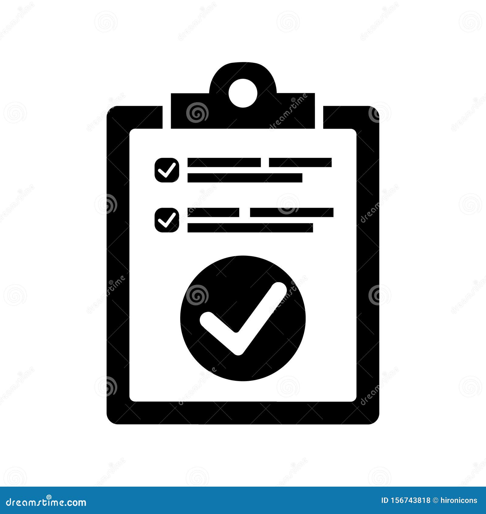 Task Complete, Job Done, Work Complete Icon Stock Illustration ...