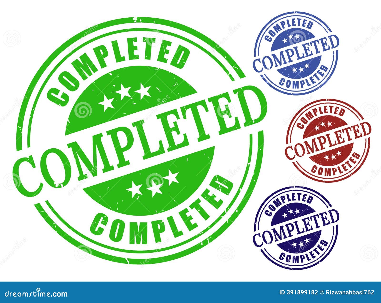 Task Completed Text Message Bubble, Concept Background Stock ...