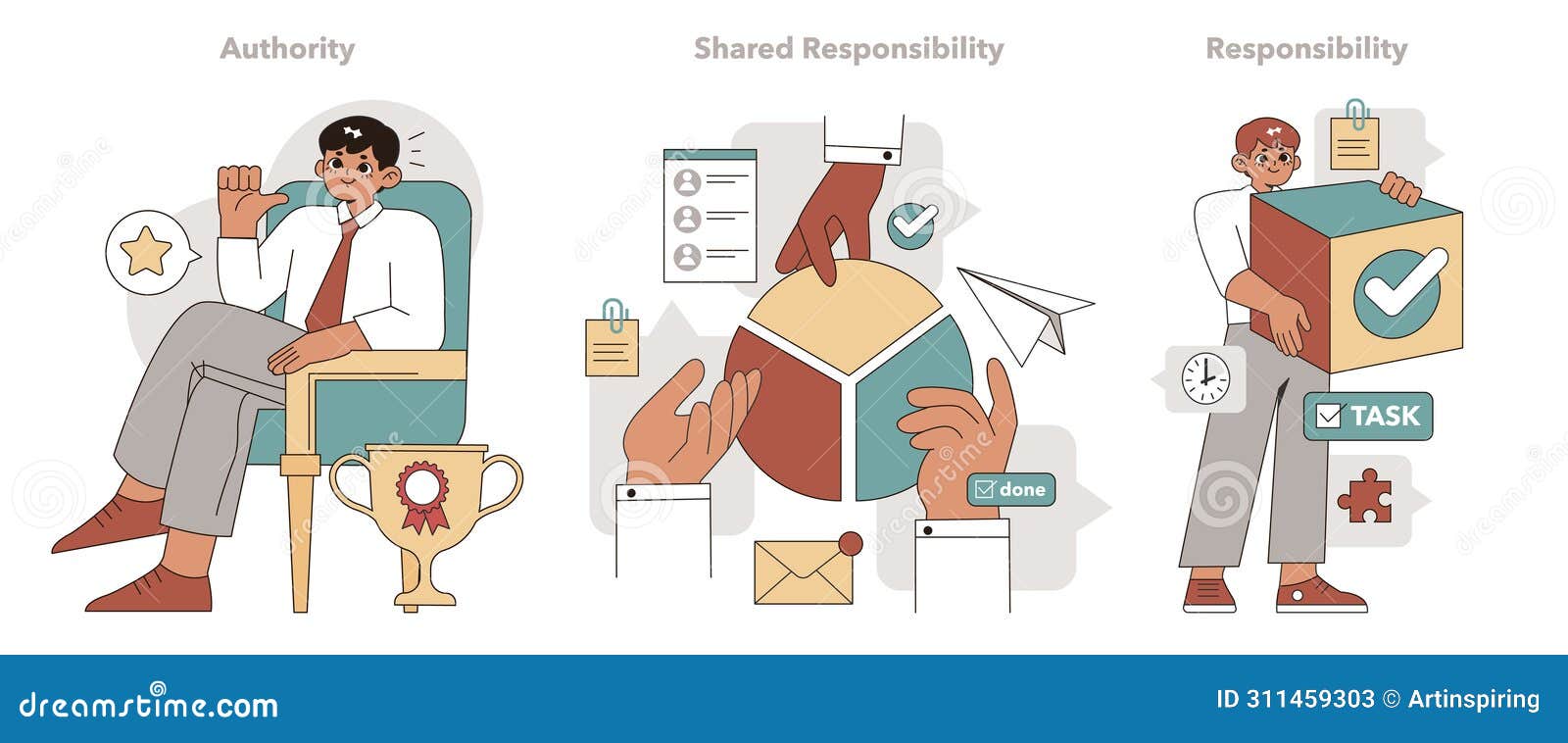 Task Delegation Line Icons Collection. Assignments, Delegation ... Task Delegation Line Icons Collection. Assignments, Delegation ...