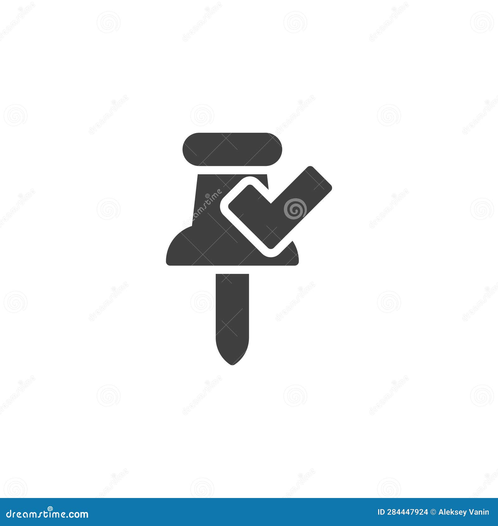 Task done vector icon stock vector. Illustration of clipart - 284447924