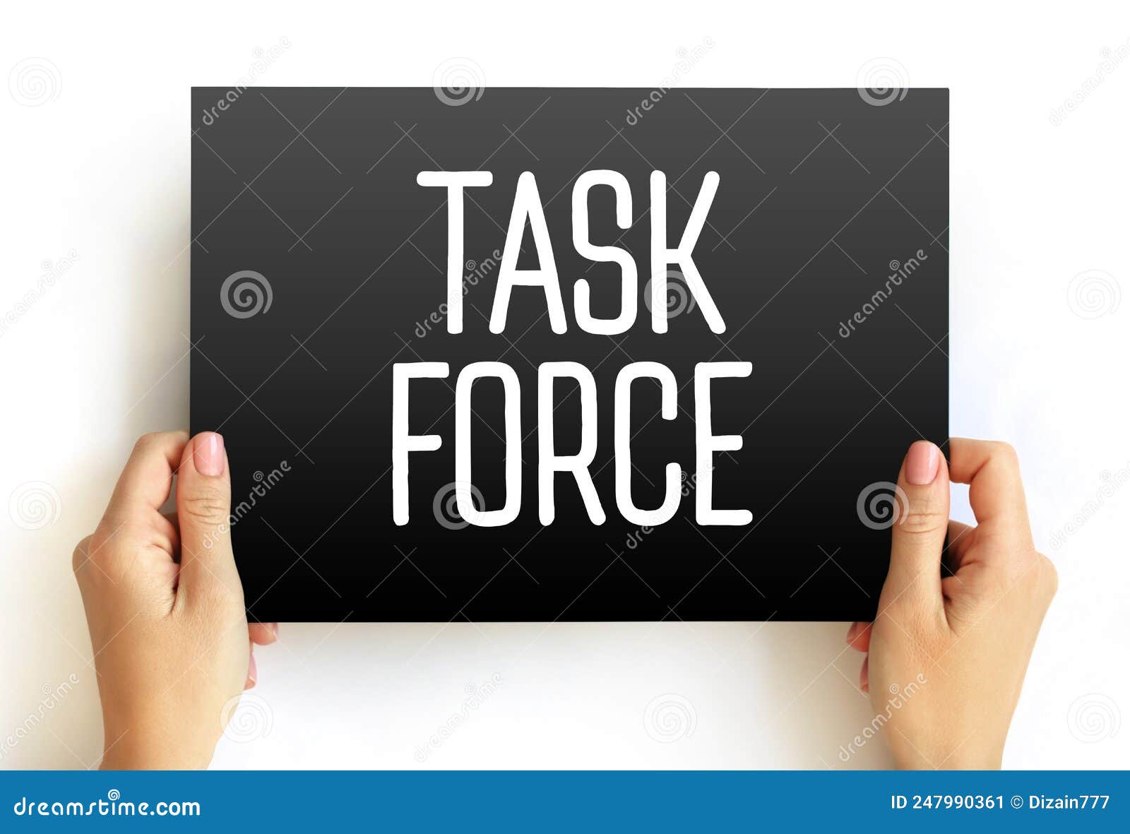 Task Force - Unit or Formation Established To Work on a Single Defined ...