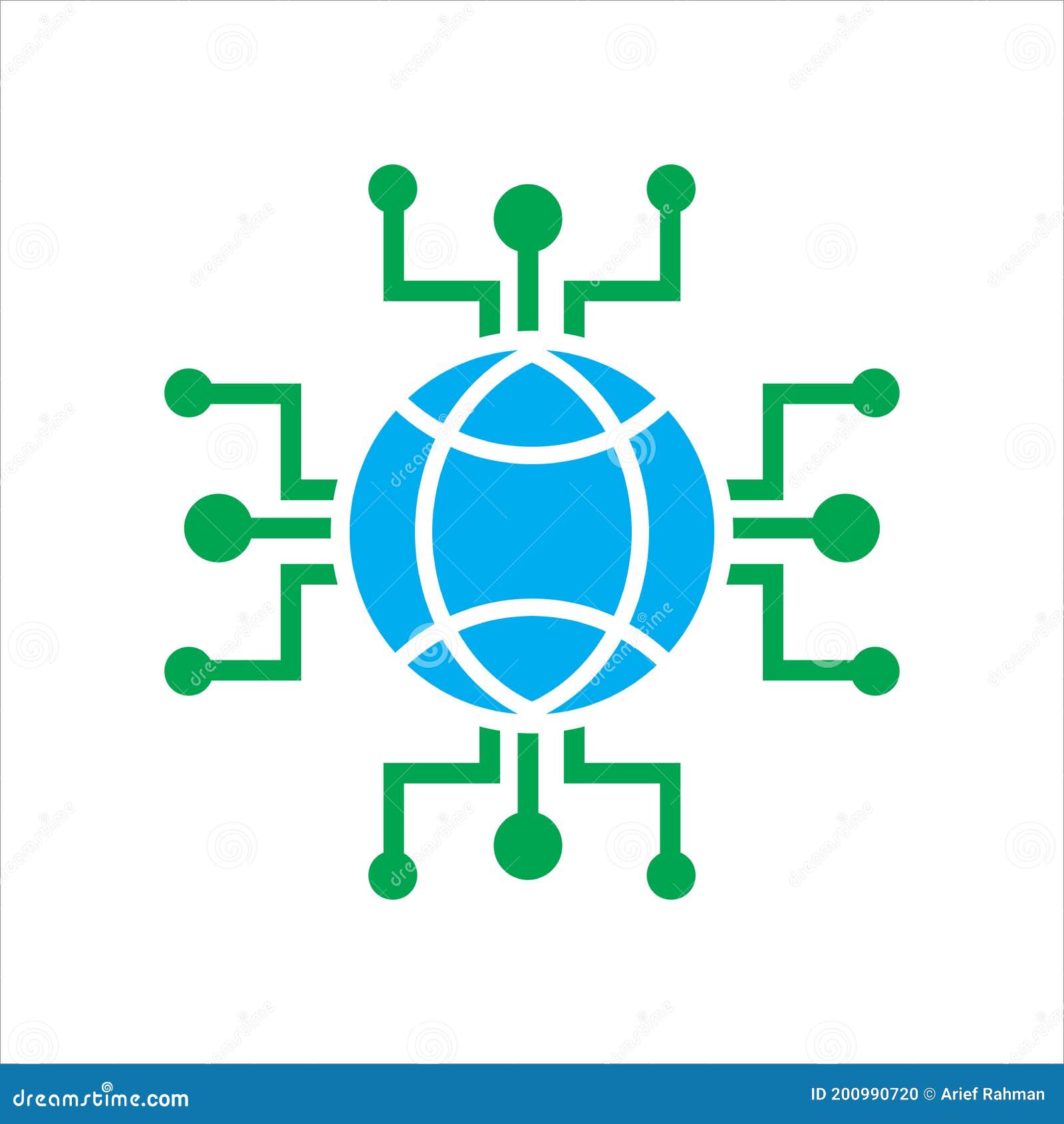 Conection Vector Icon Isolated On White Background. Outline, Thin Line ...