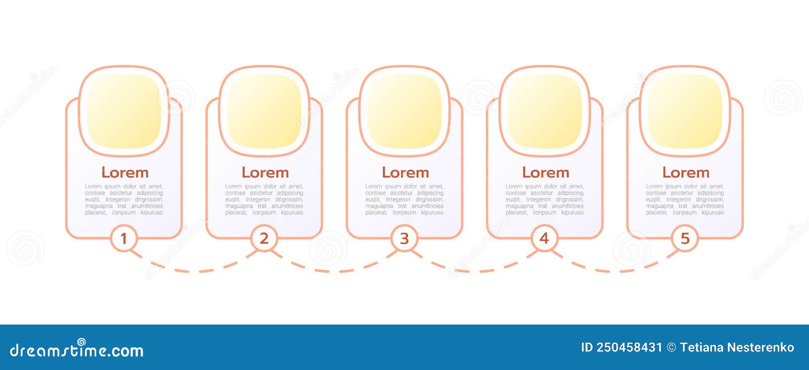 Task Life Cycle Infographic Chart Design Template Stock Vector ...