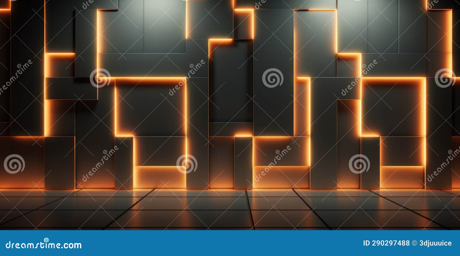 Task Lighting Creative Abstract Geometric Wallpaper. Stock Illustration ...