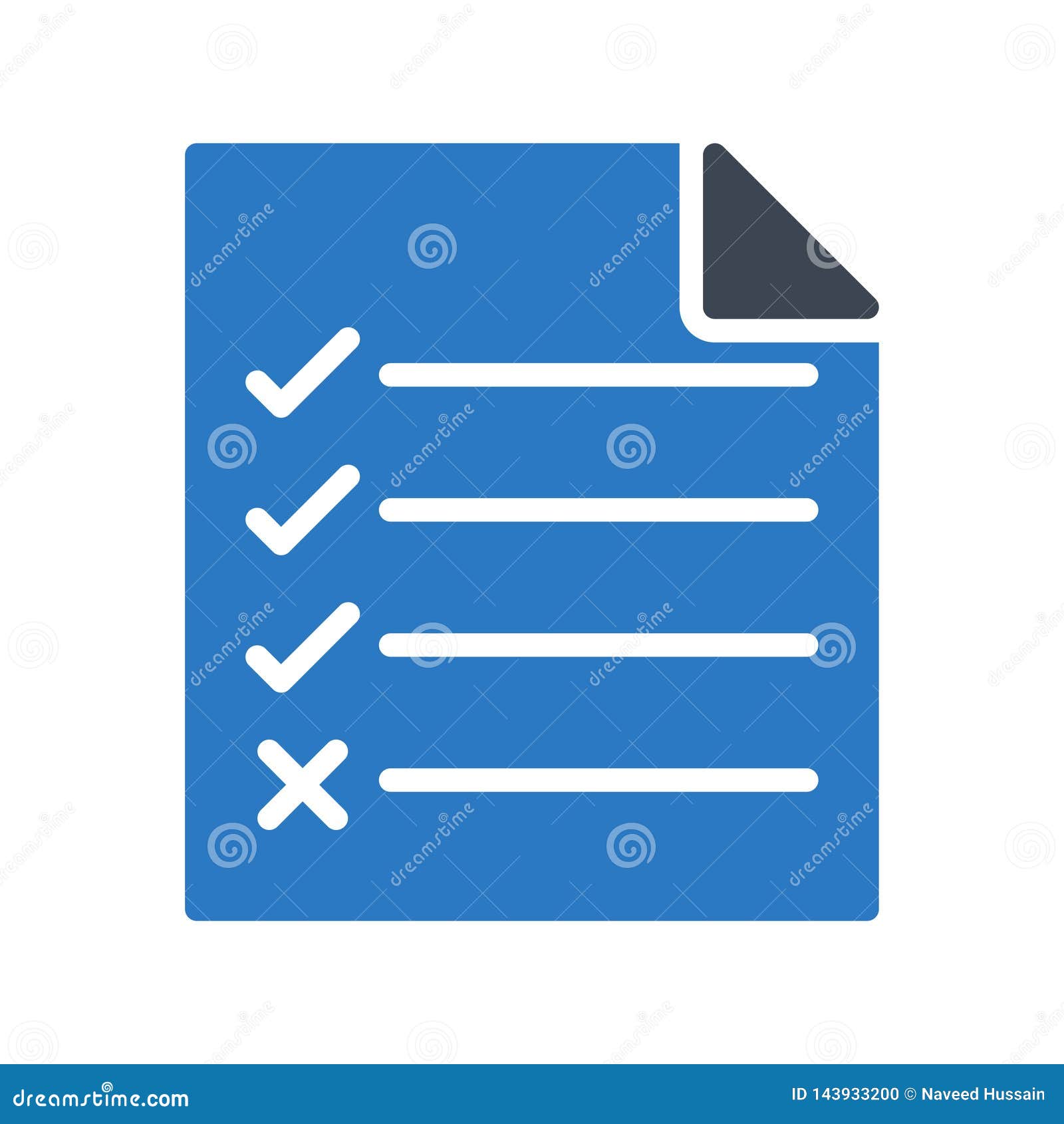 Task List Glyphs Color Vector Icon Stock Vector - Illustration of ...