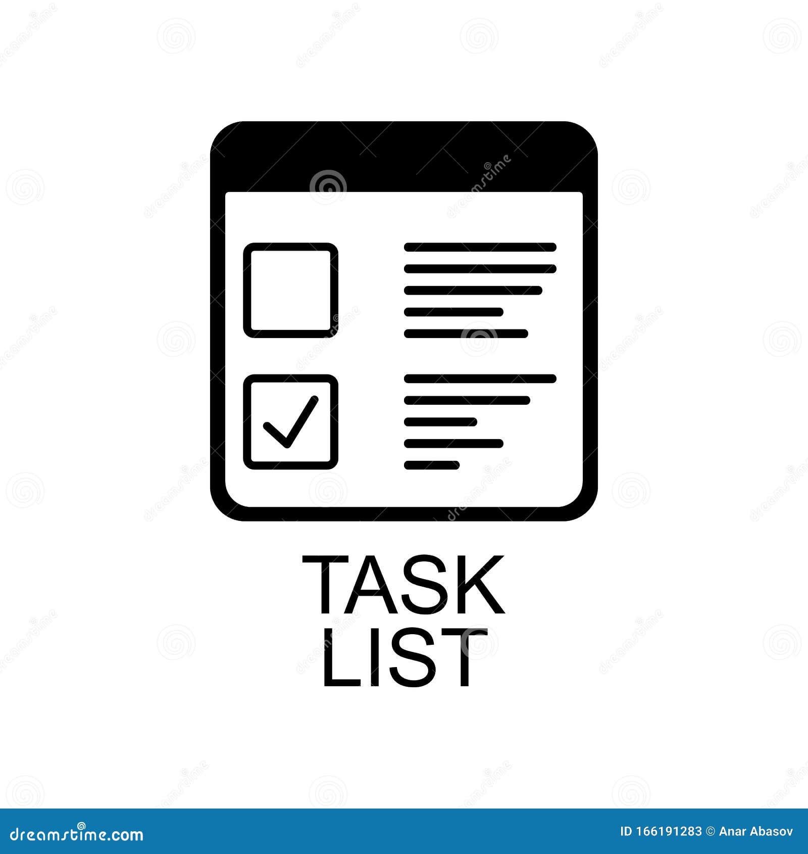 Task List Icon. Element of Software Development Signs with Name for ...