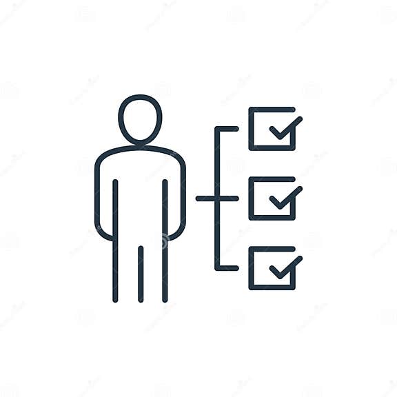 Task List Vector Icon. Task List Editable Stroke. Task List Linear ...