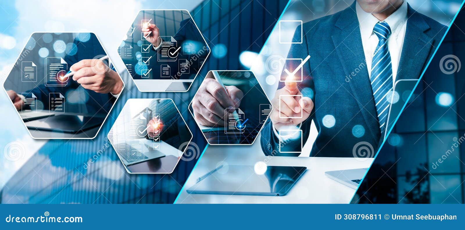 Task Management with a Checklist and Clipboard, Completing Online ...