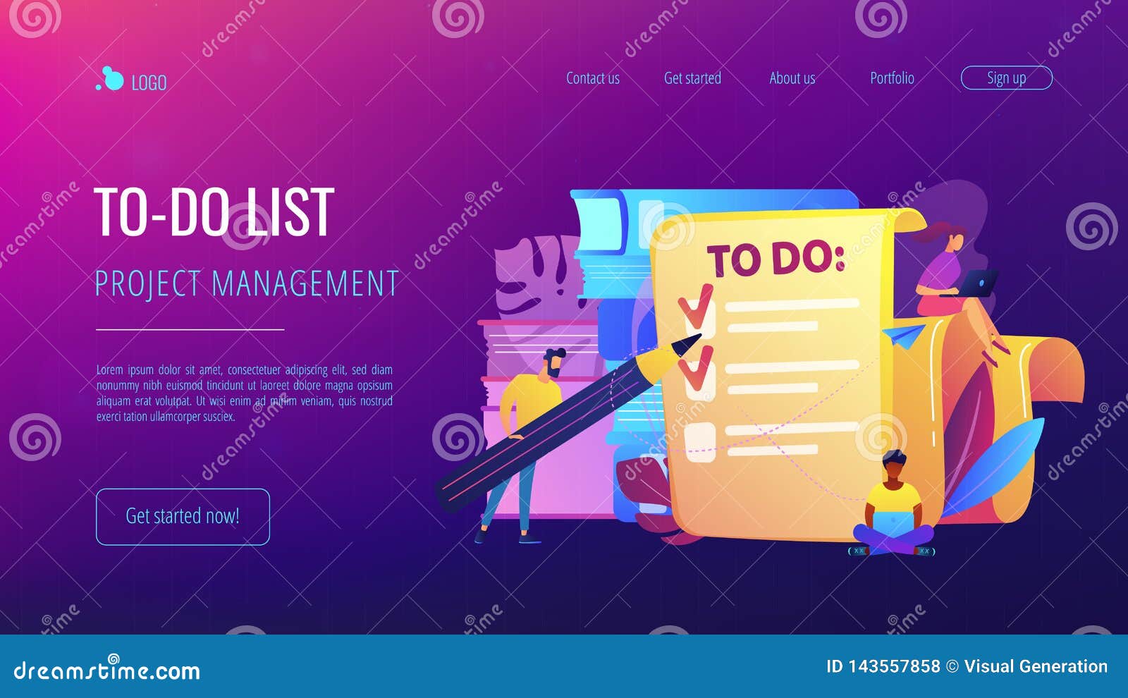 Task Management it Concept Vector Illustration Stock Vector ...