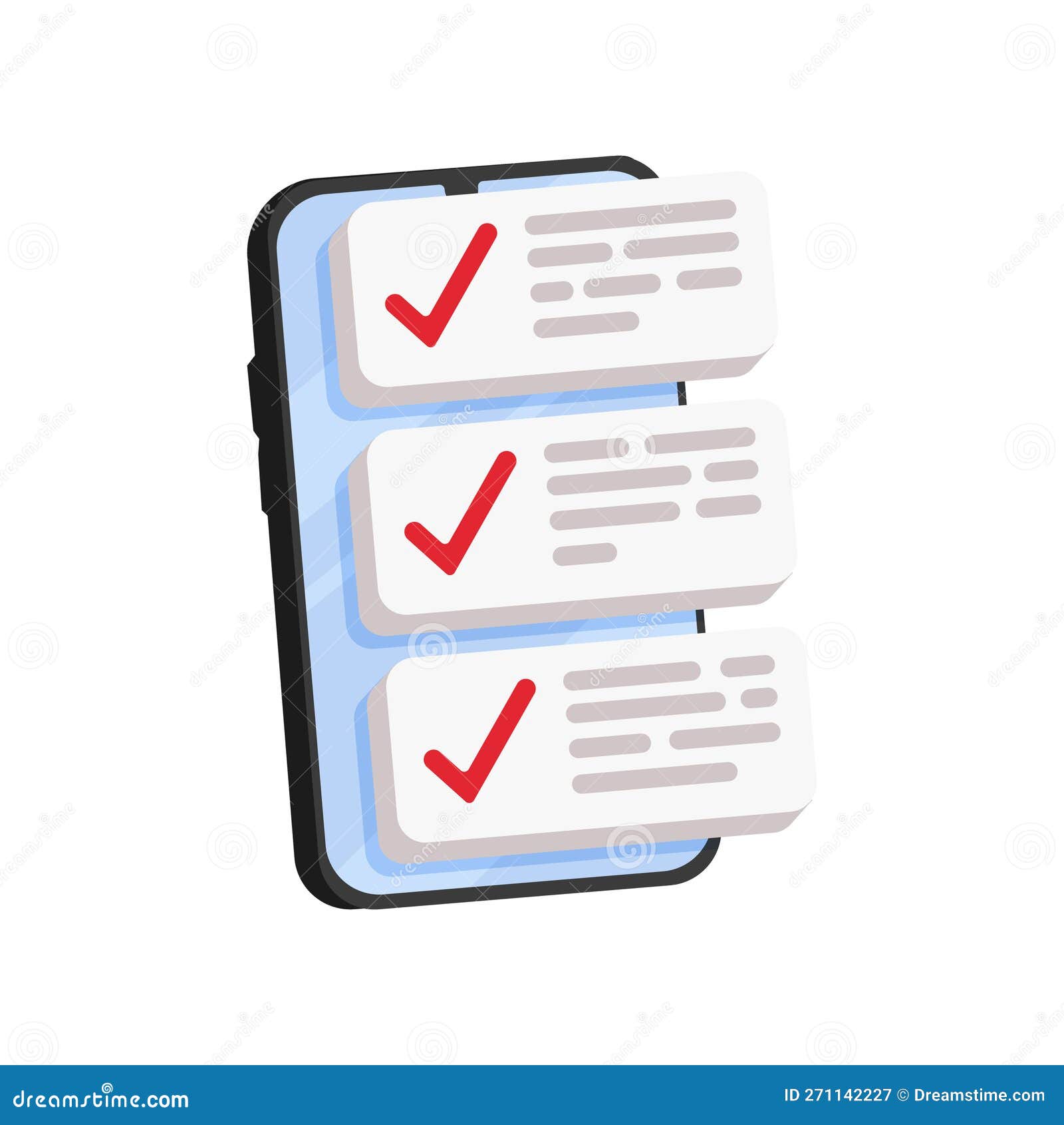 Task Management Todo Check List with Mobile Phone, Mobile List Report ...