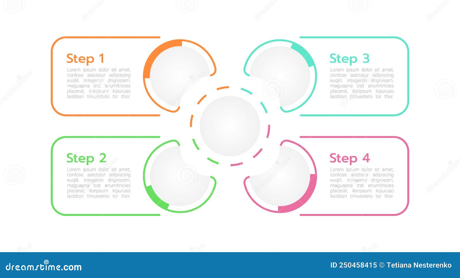 Task Managing Infographic Chart Design Template Stock Vector ...