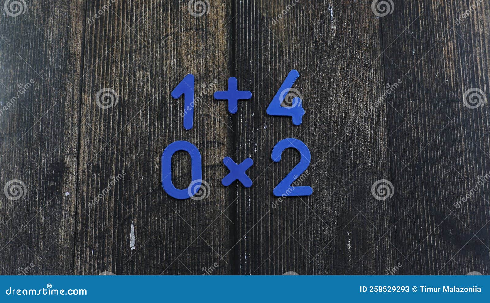Task in Mathematics. Mathematics Problem for Children Stock Image ...