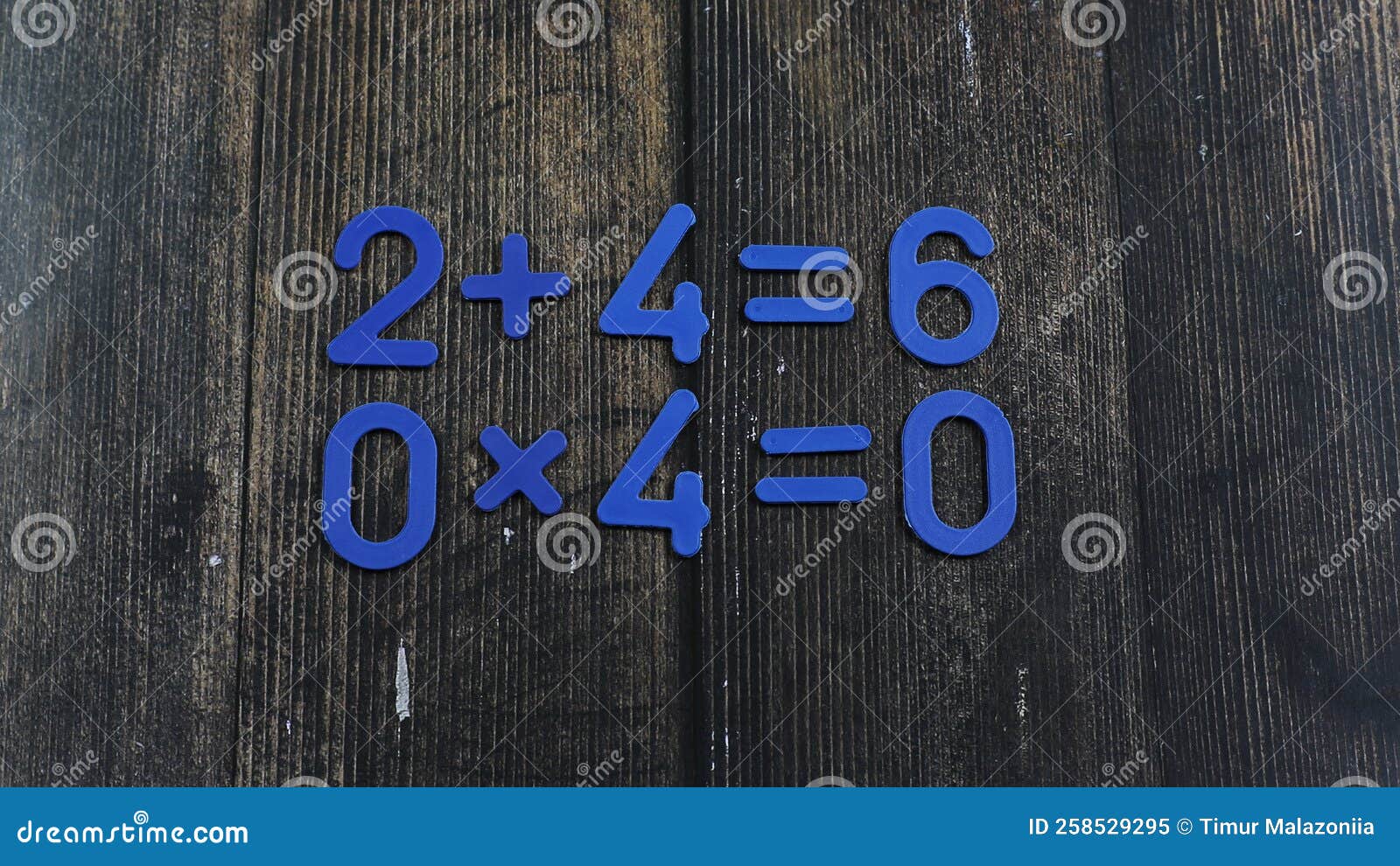 Task in Mathematics. Mathematics Problem for Children Stock Image ...