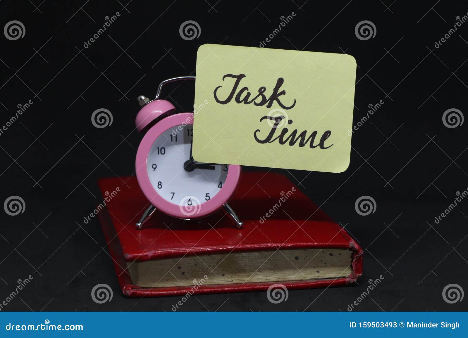 Task Time. stock image. Image of accident, background - 159503493