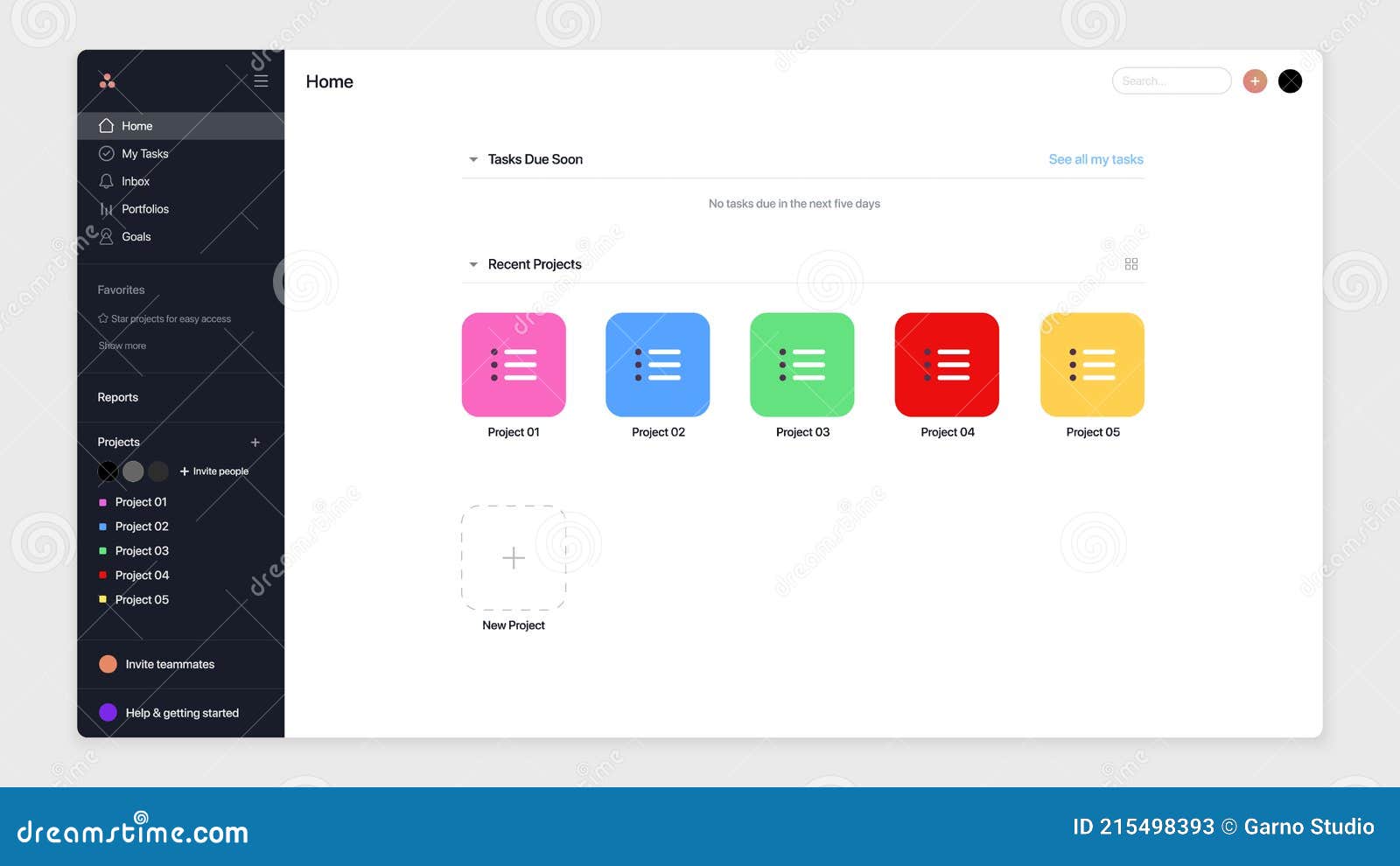 Task Tracker App Concept. Social Media Vector Illustration Stock Vector ...