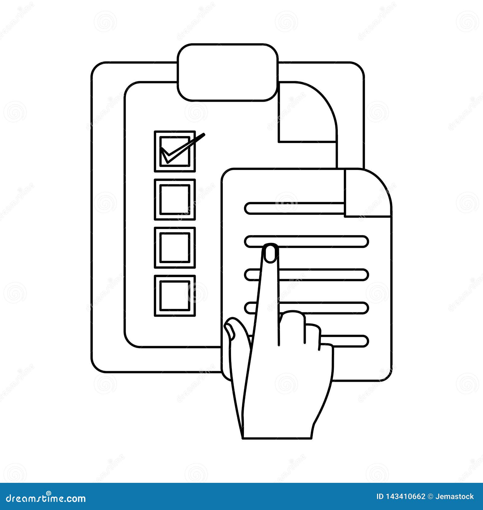 Tasks. Clipboard Icon. Task Done. Signed Approved Document Icon ...