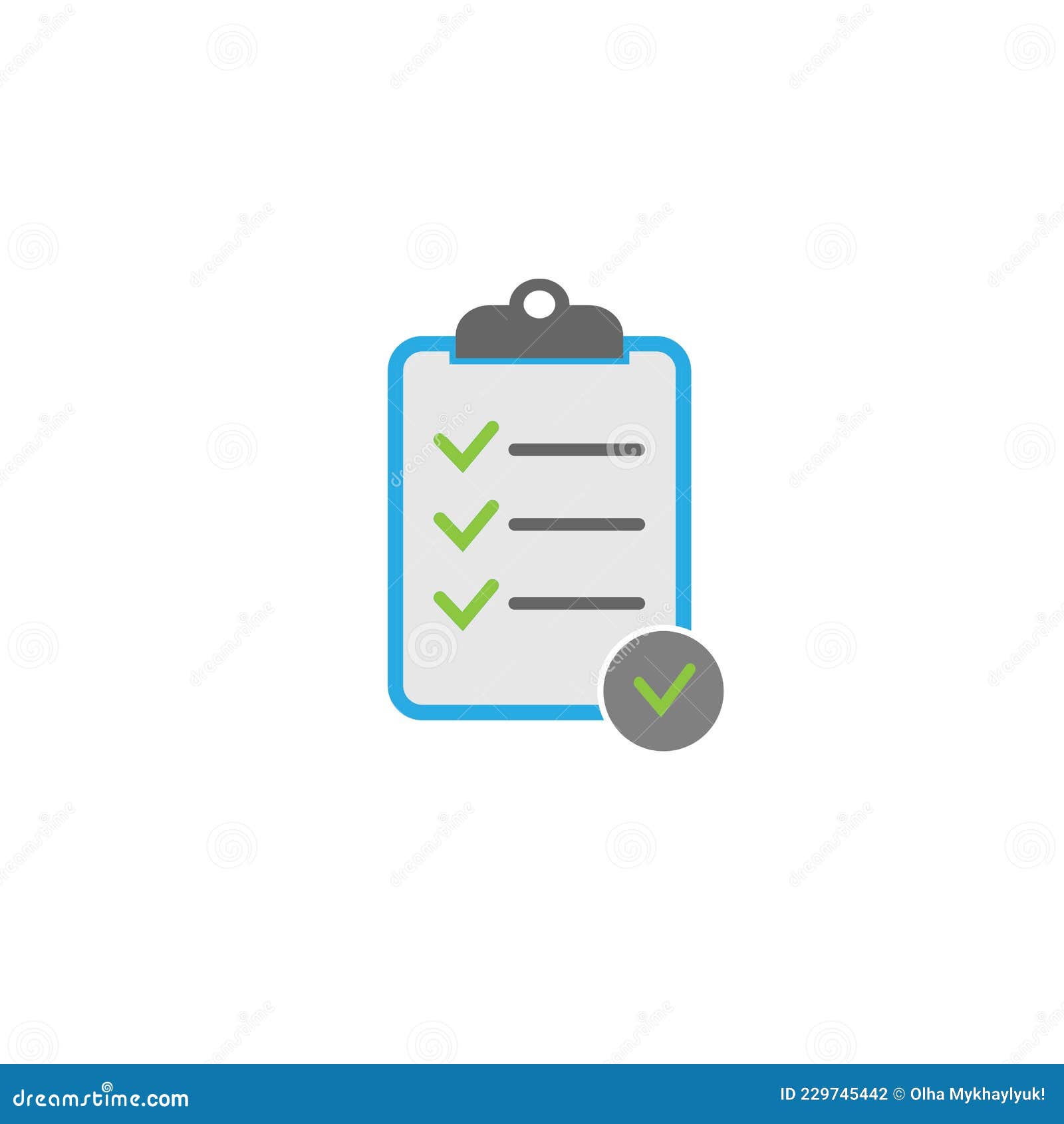 Tasks. Clipboard Icon. Task Done. Signed Approved Document Icon ...