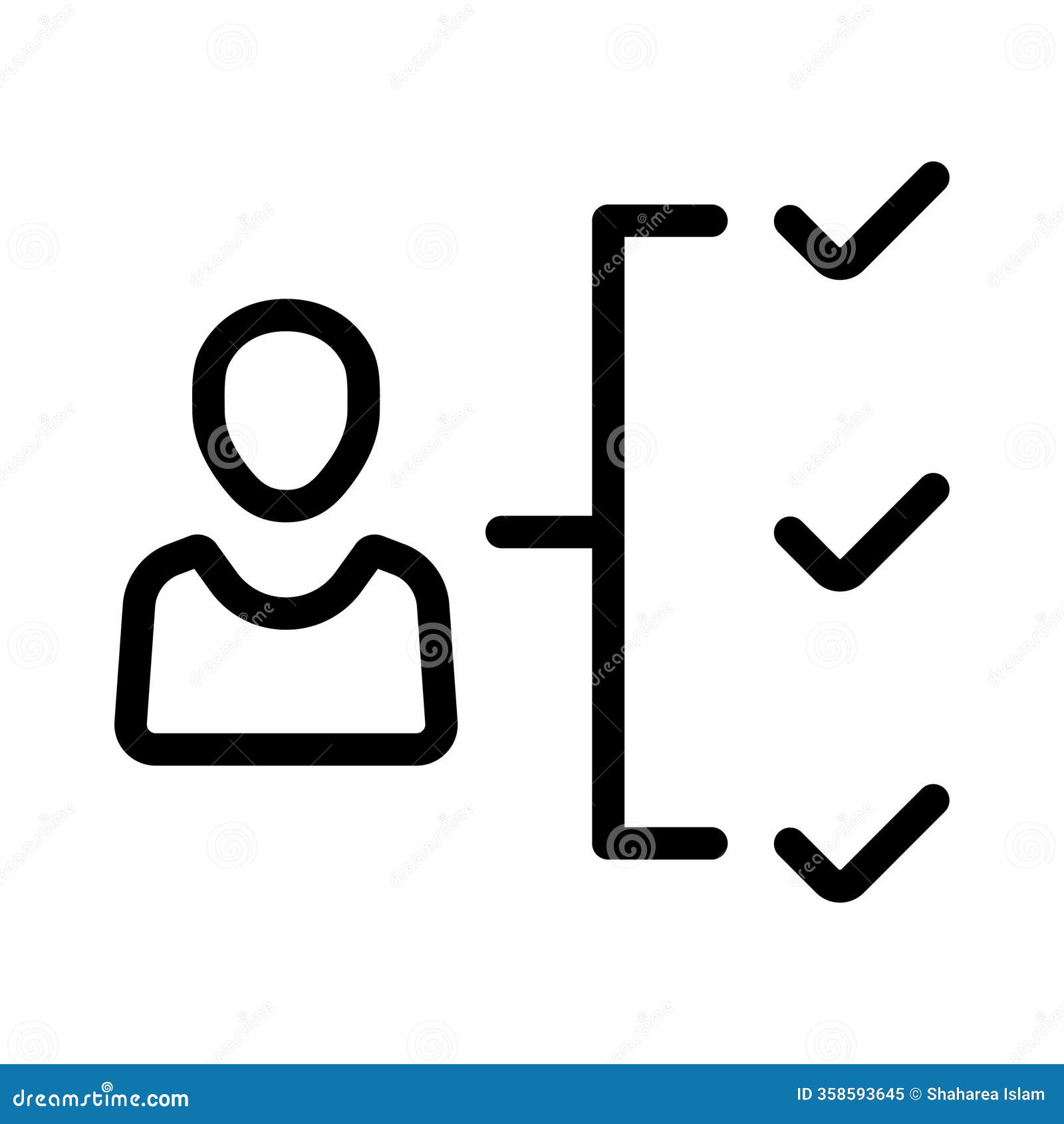 Tasks Completed Icon Cartoon Vector | CartoonDealer.com #358593645