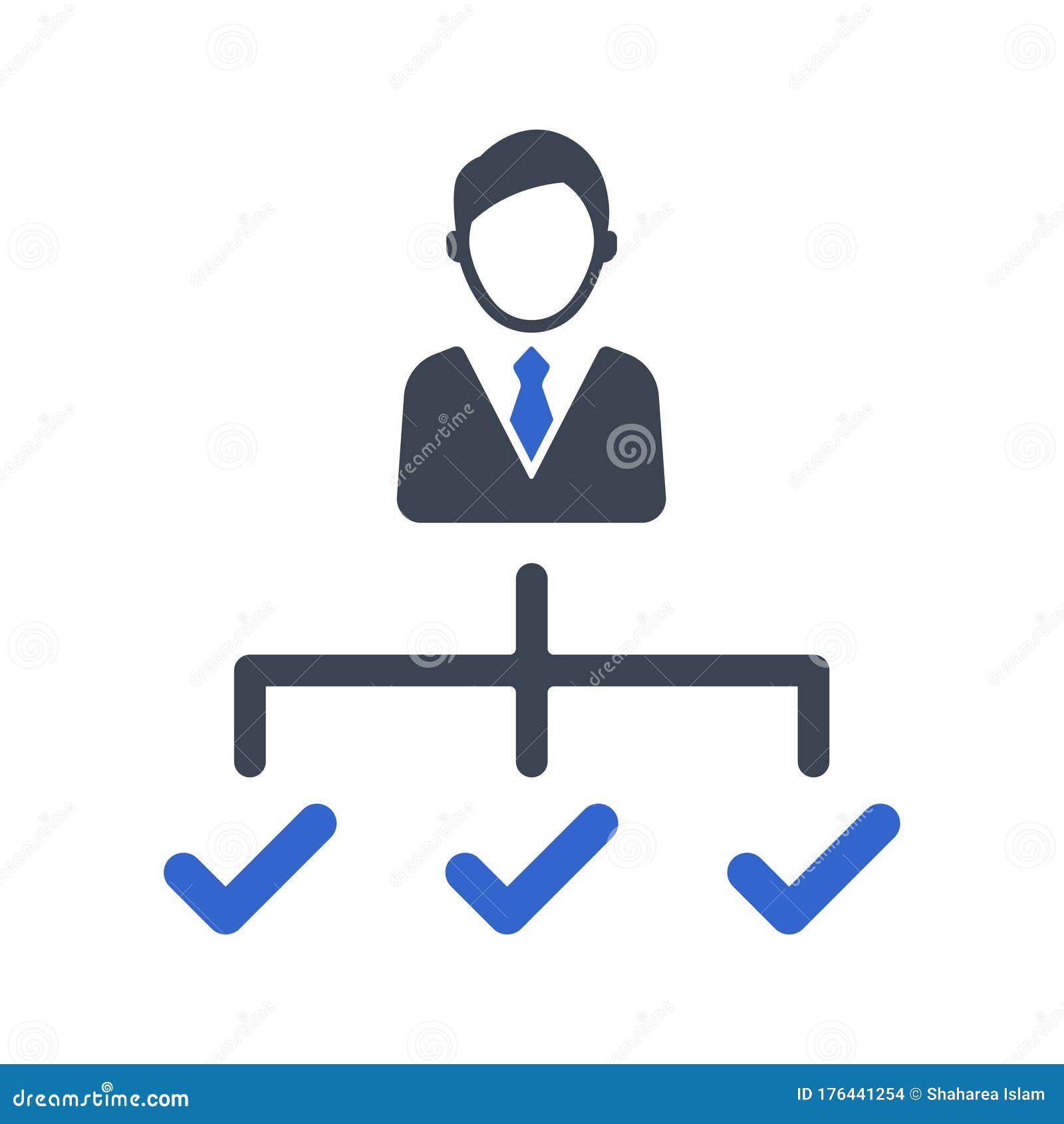 Tasks completed icon stock vector. Illustration of simple - 176441254