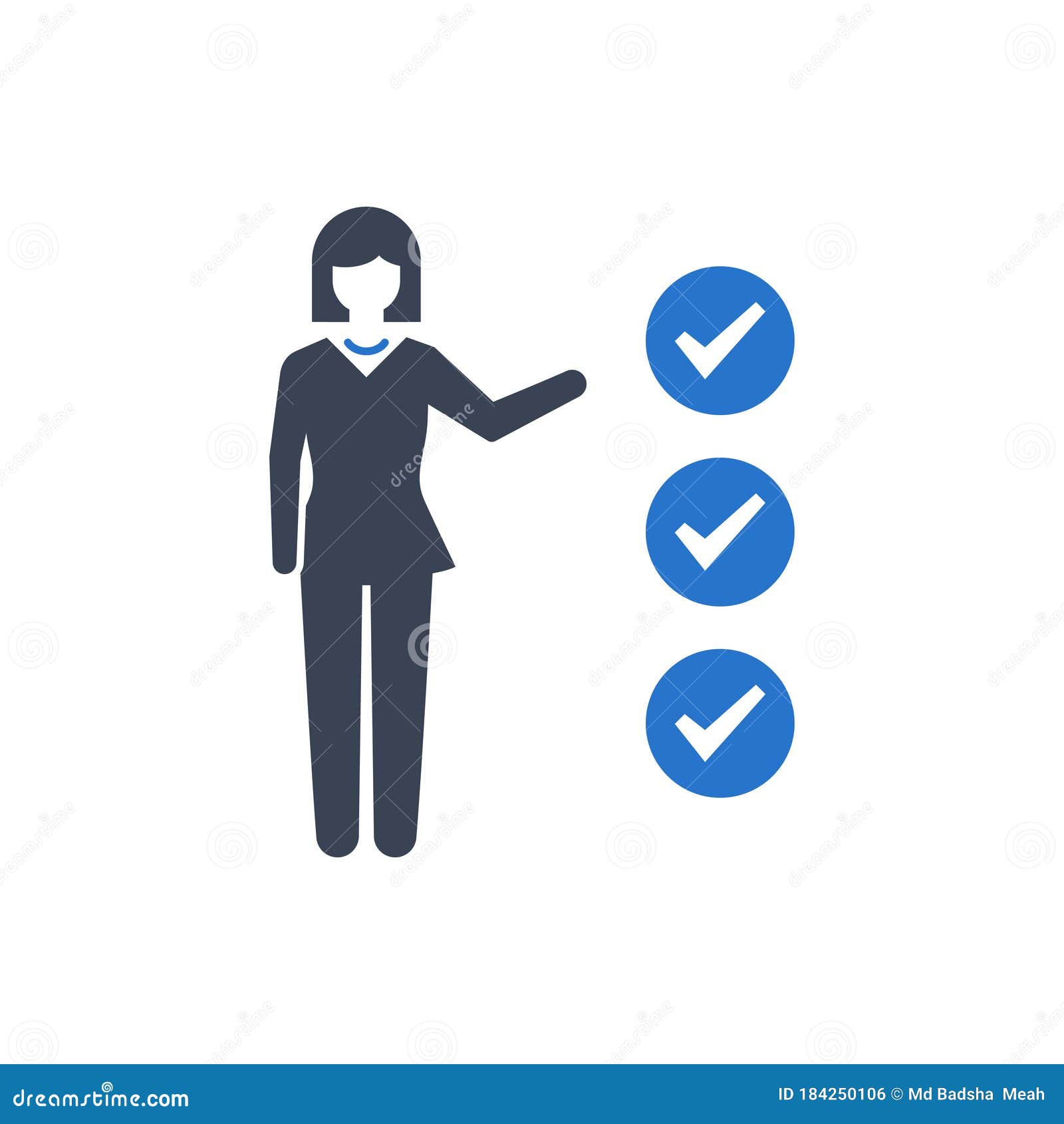 Tasks done icon stock vector. Illustration of audit - 184250106
