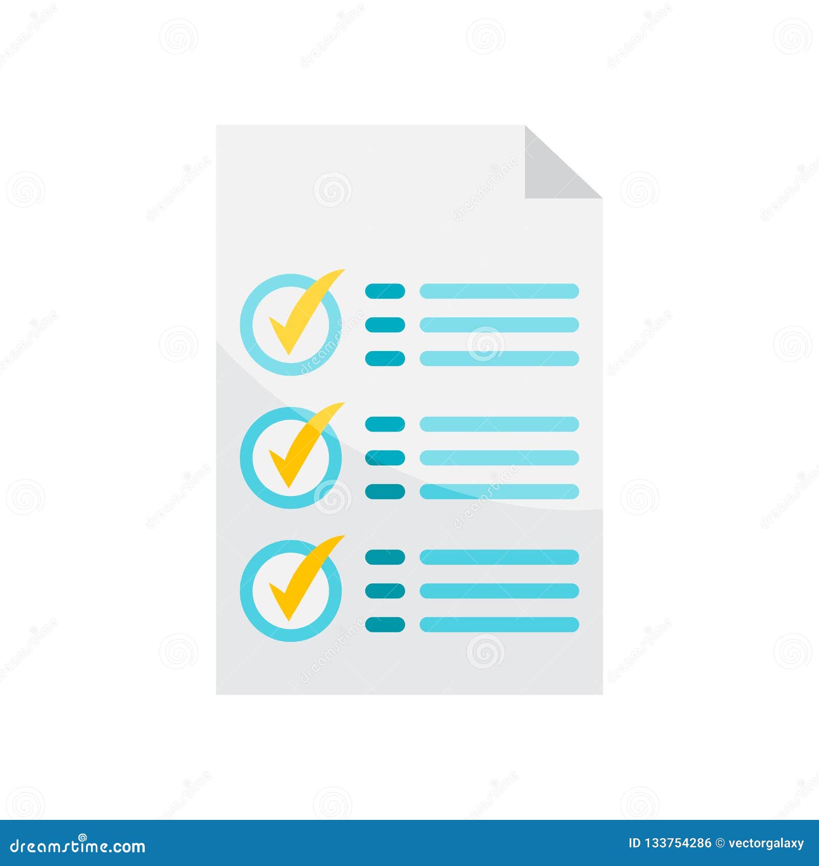 Tasks Icon Vector Sign and Symbol Isolated on White Background Stock ...