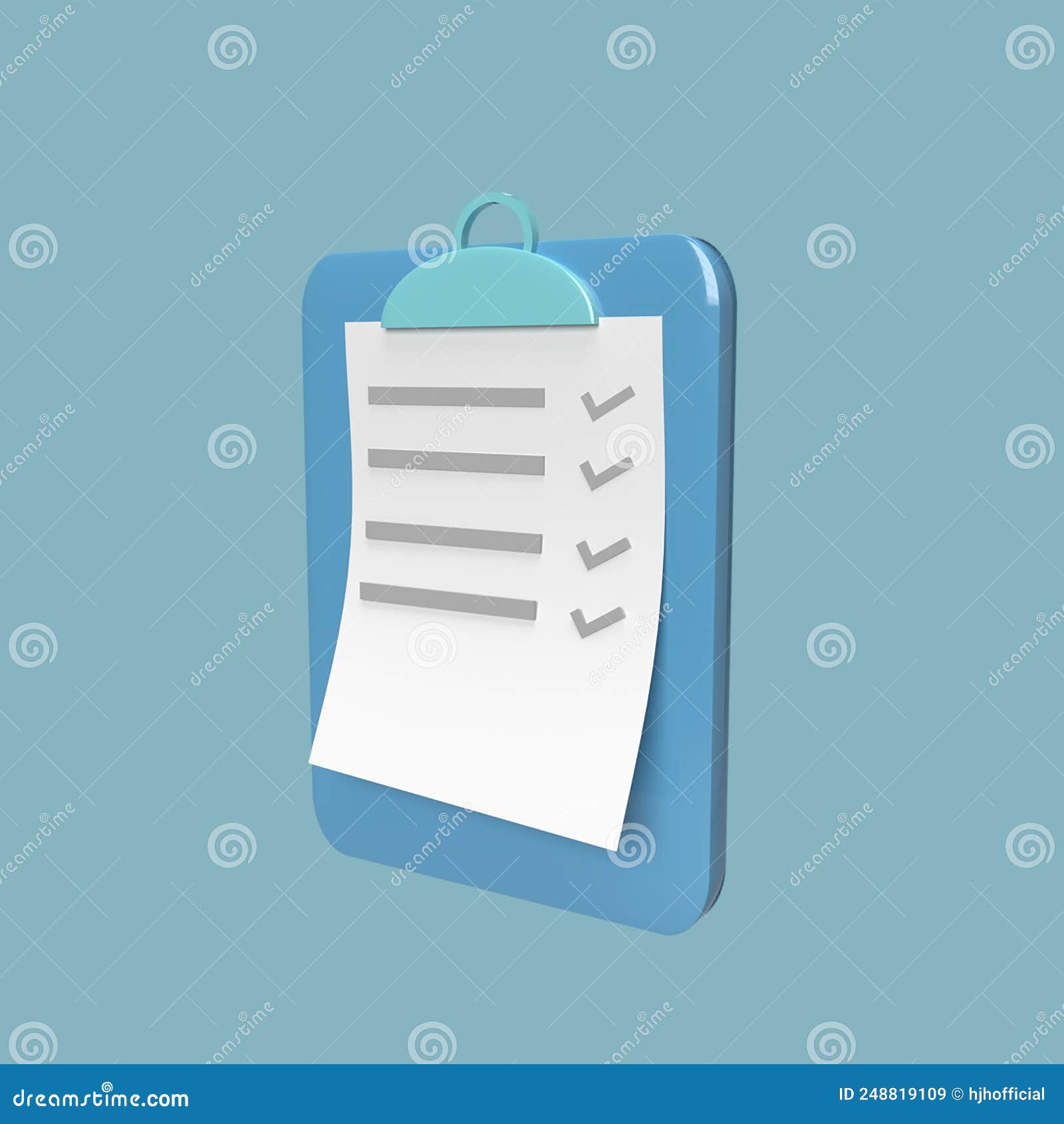 Tasks Scheduling and Planing Business. 3d Render Illustration Stock ...