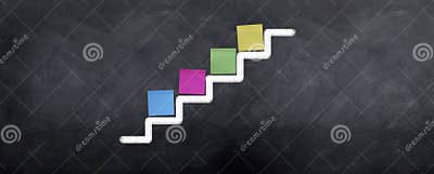 Tasks on the Stairs stock image. Image of learn, office - 12926501