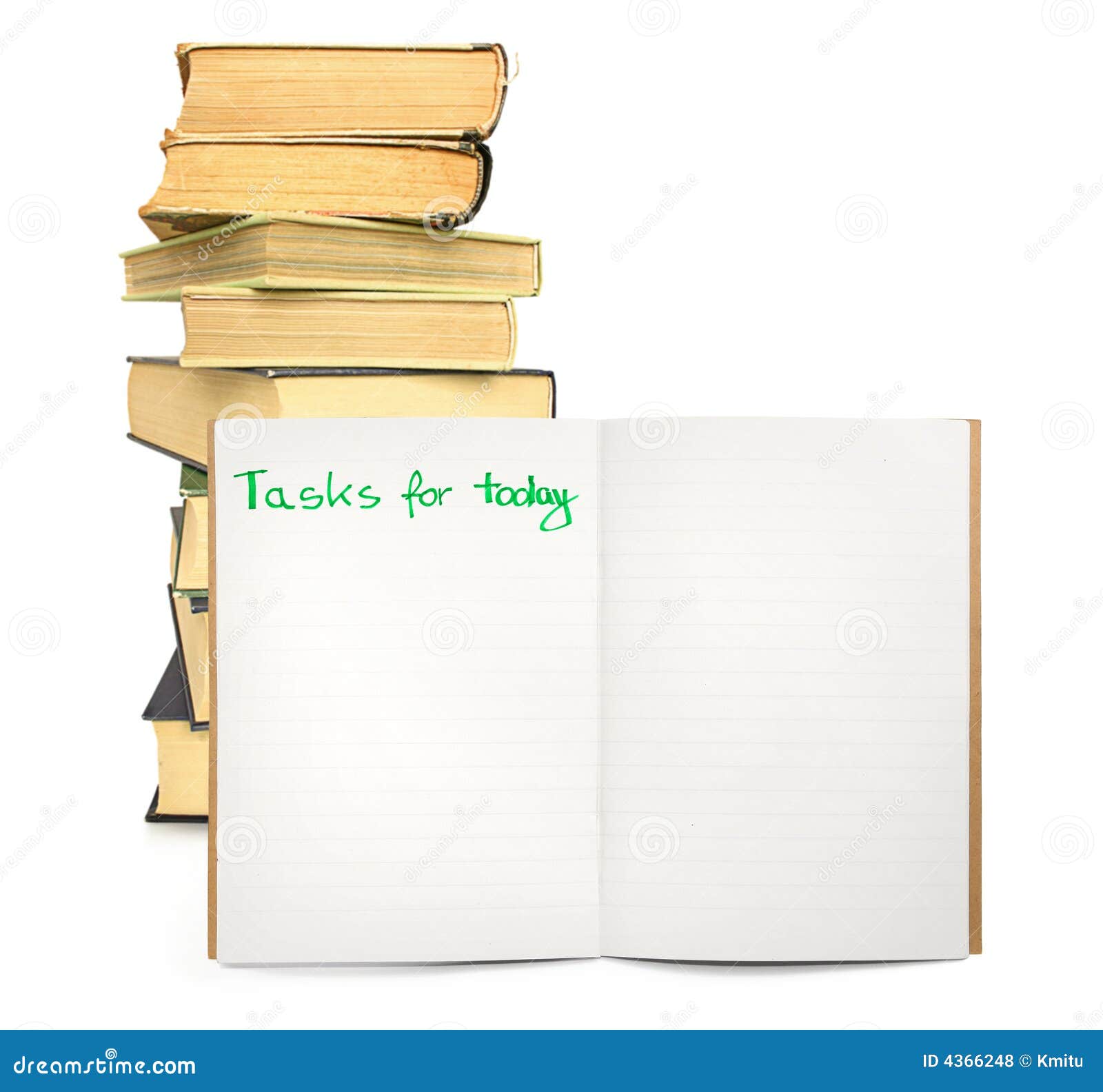 Tasks for today stock photo. Image of homework, note, aims - 4366248